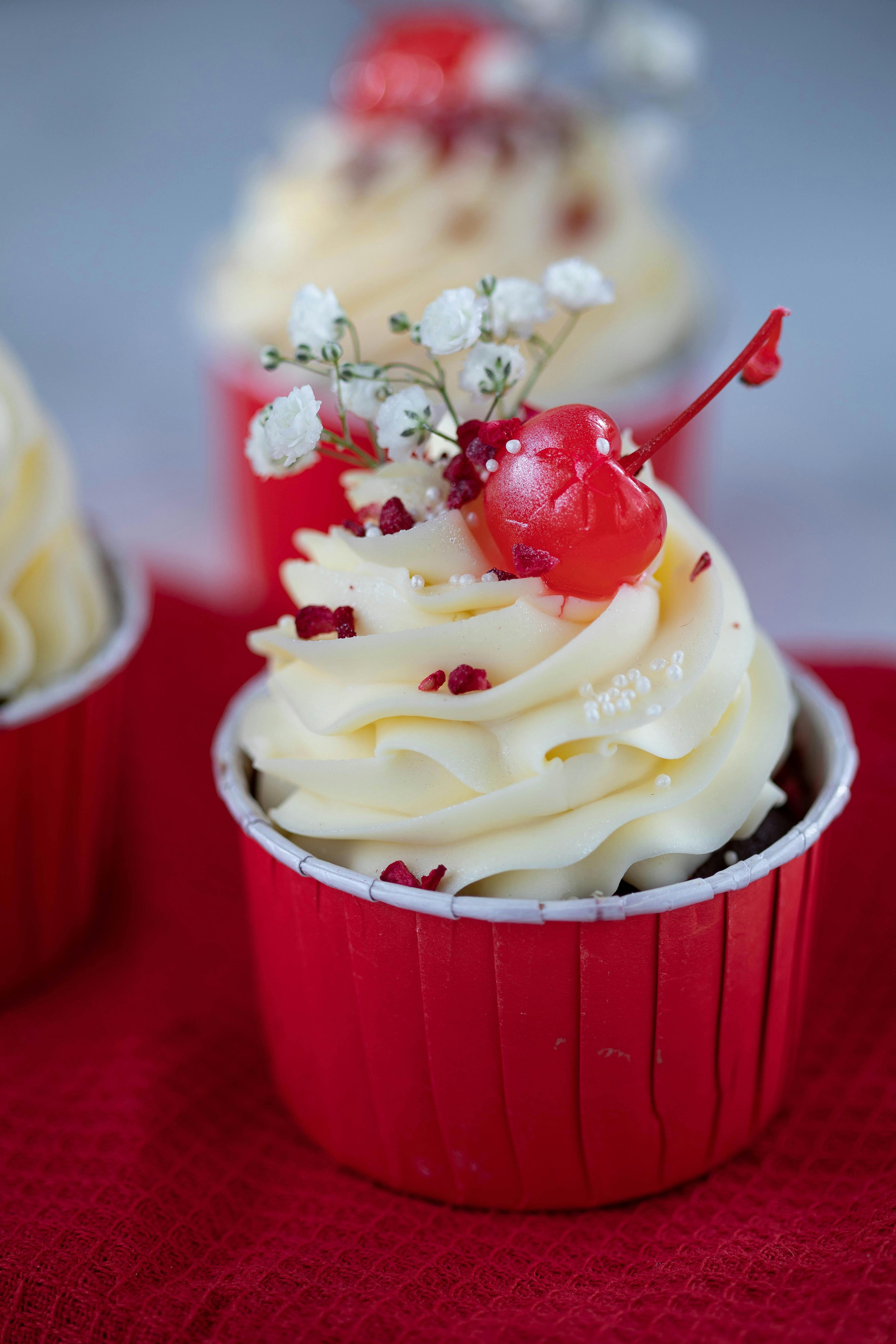 Close up of a Cupcake · Free Stock Photo