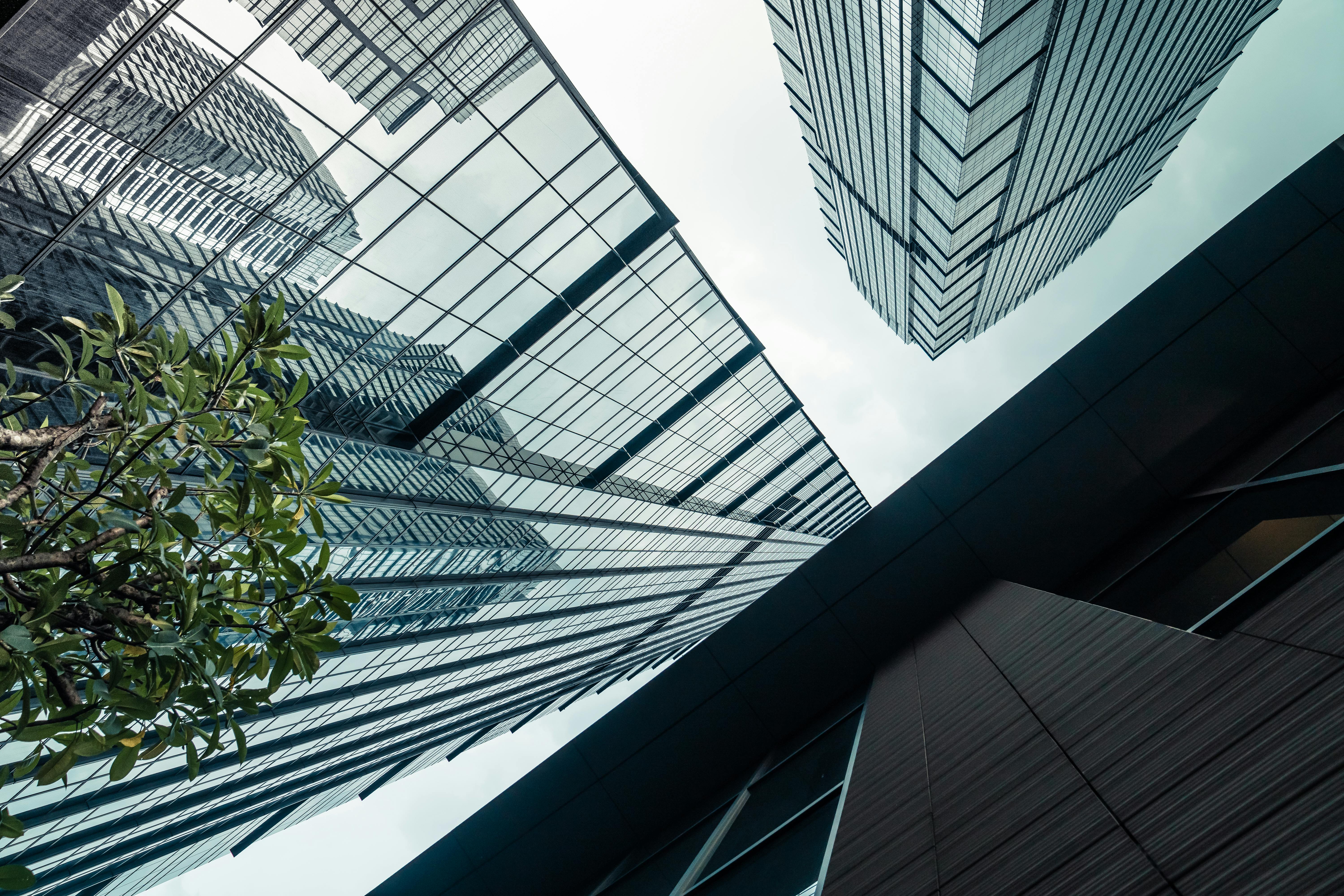 Low Angle Shot of Buildings · Free Stock Photo