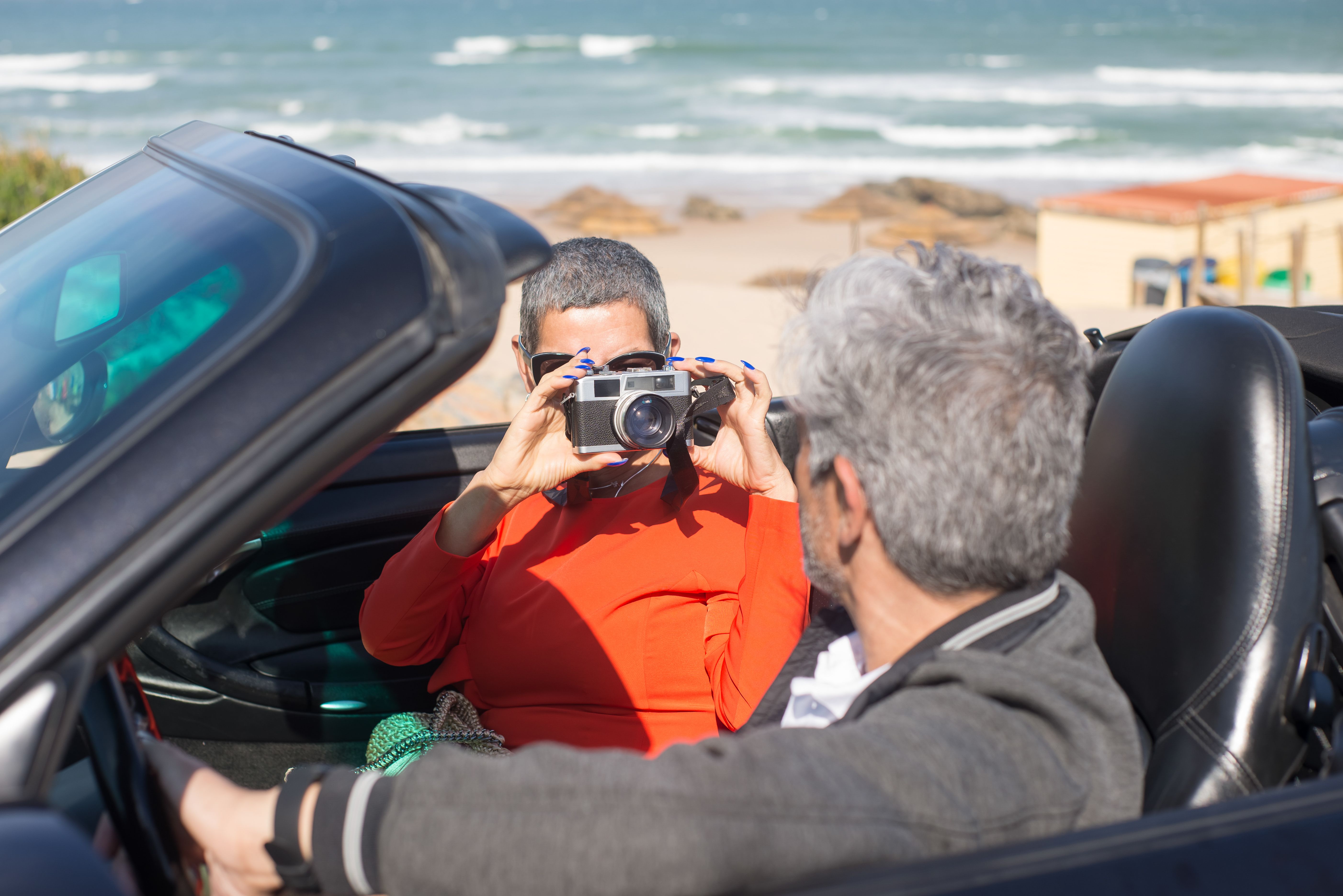 Convertible Car Beach Photos, Download The BEST Free Convertible Car ...