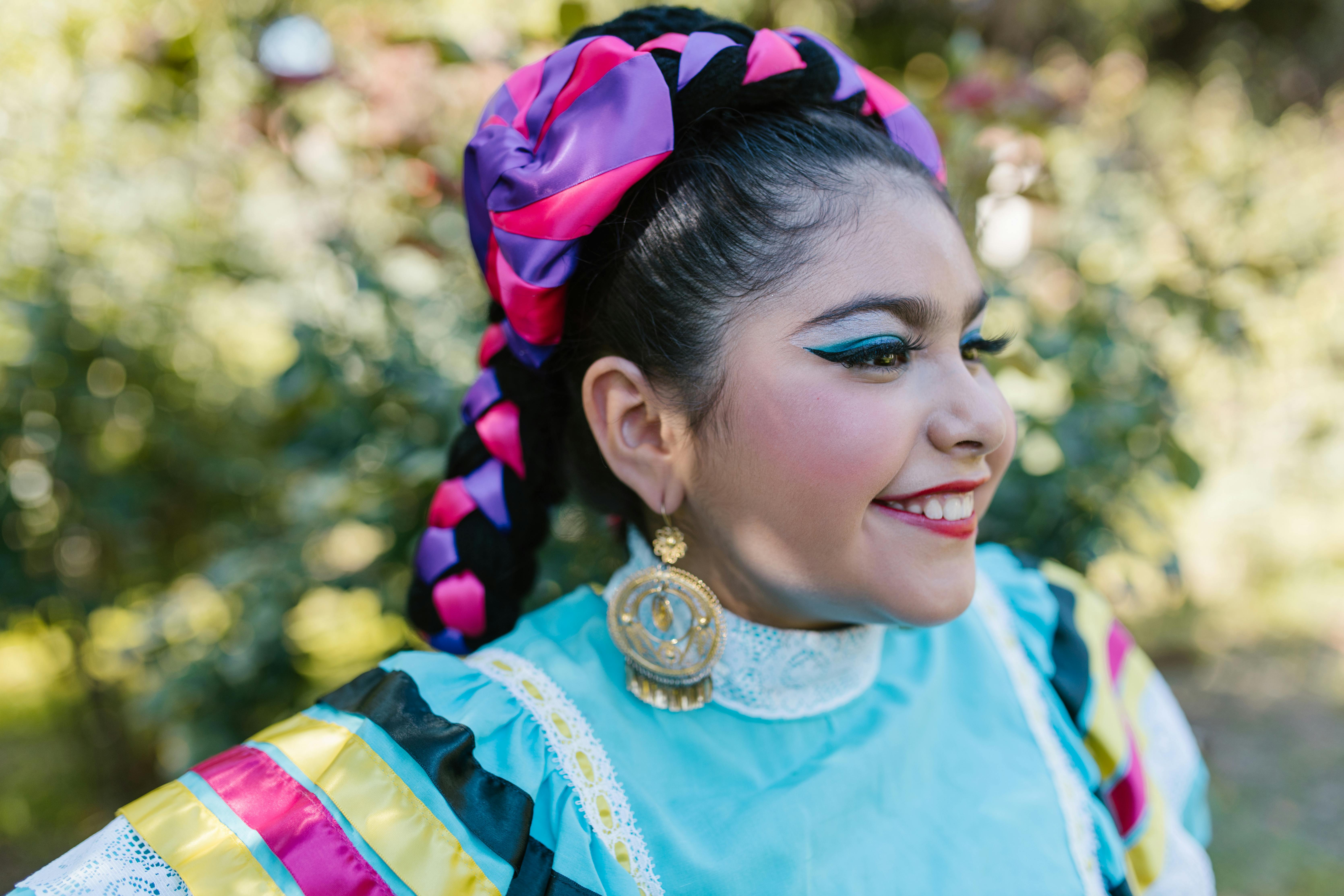 A Woman Wearing Traditional Dress · Free Stock Photo