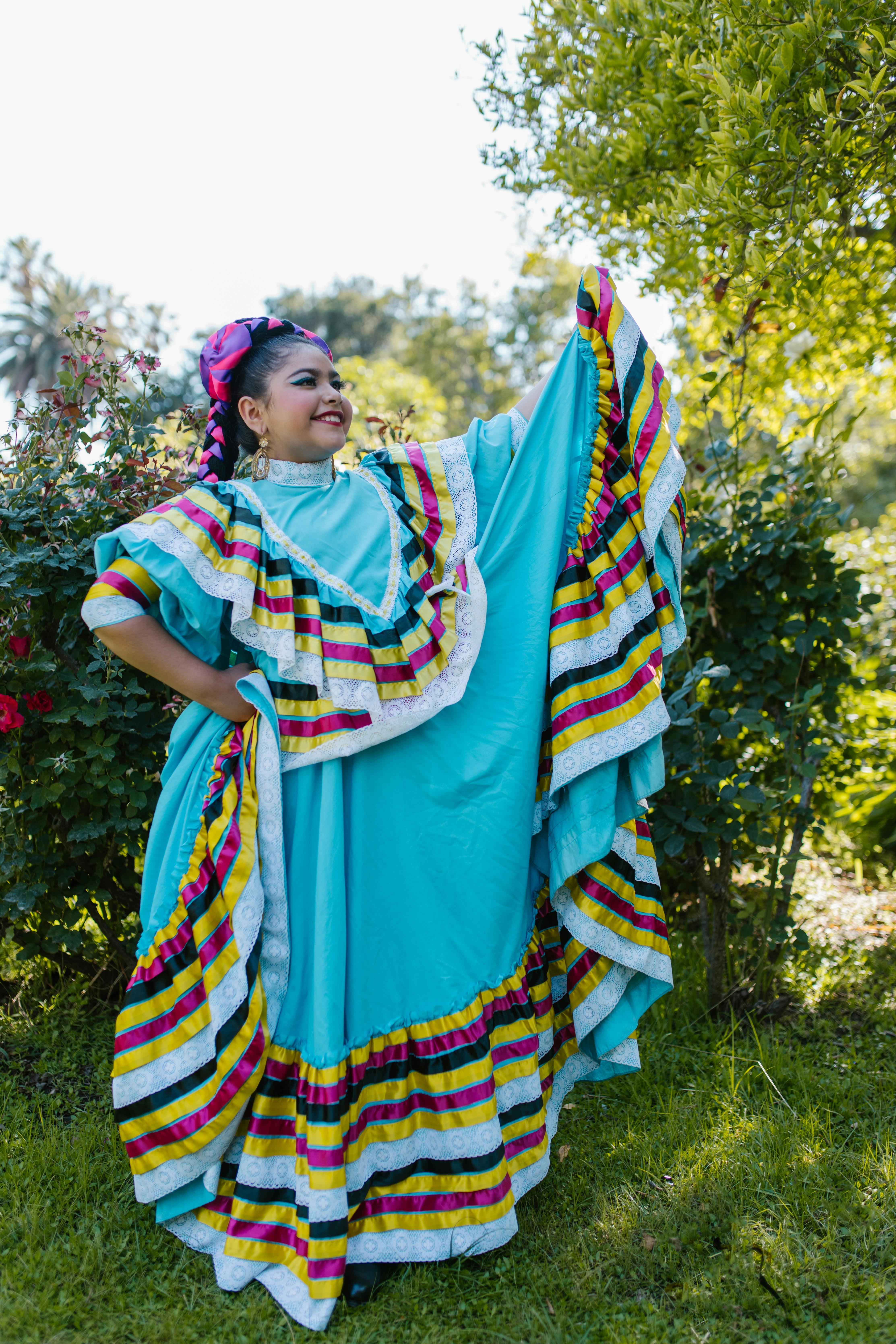 A Woman Wearing Traditional Dress · Free Stock Photo