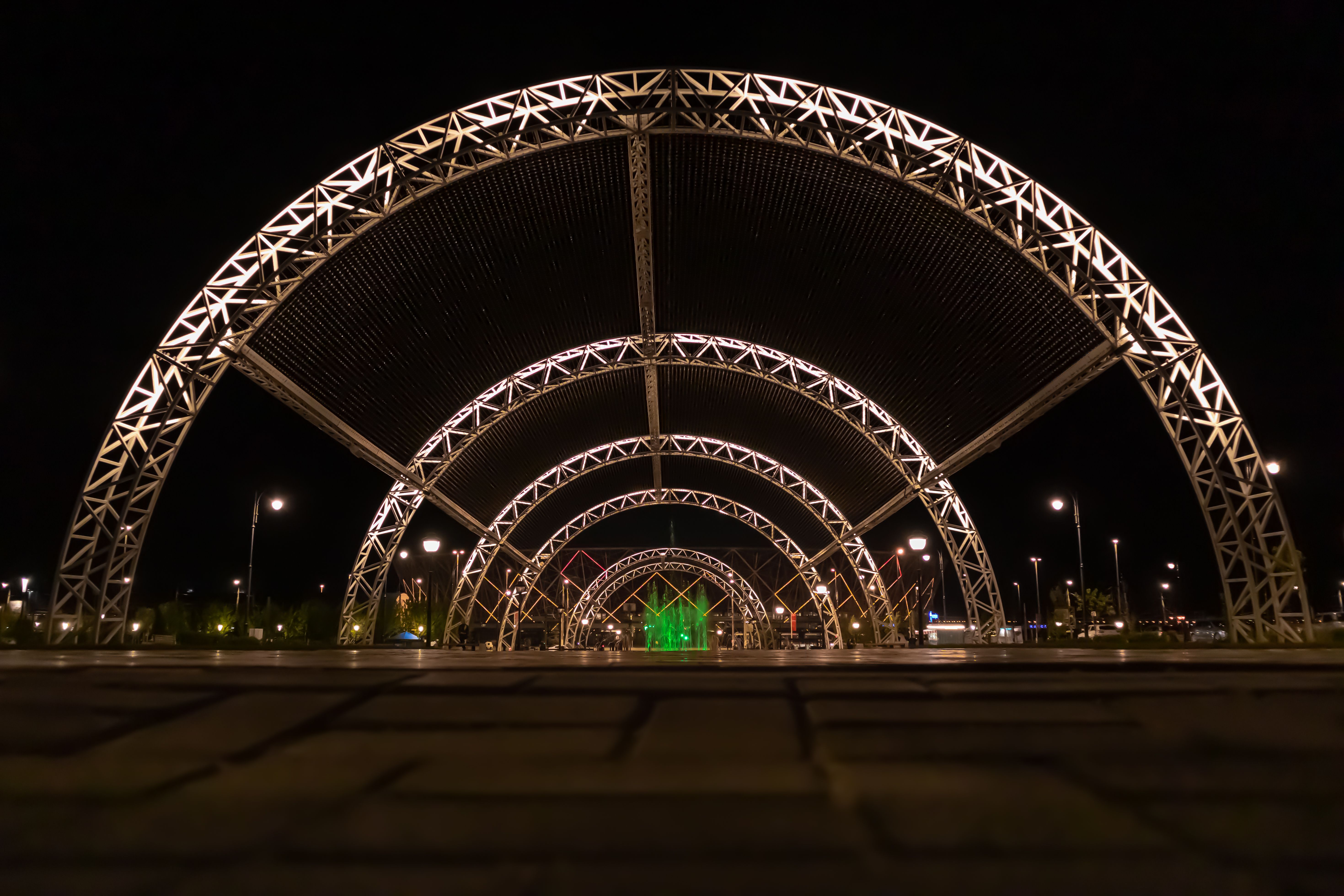 Roof over a Bridge · Free Stock Photo