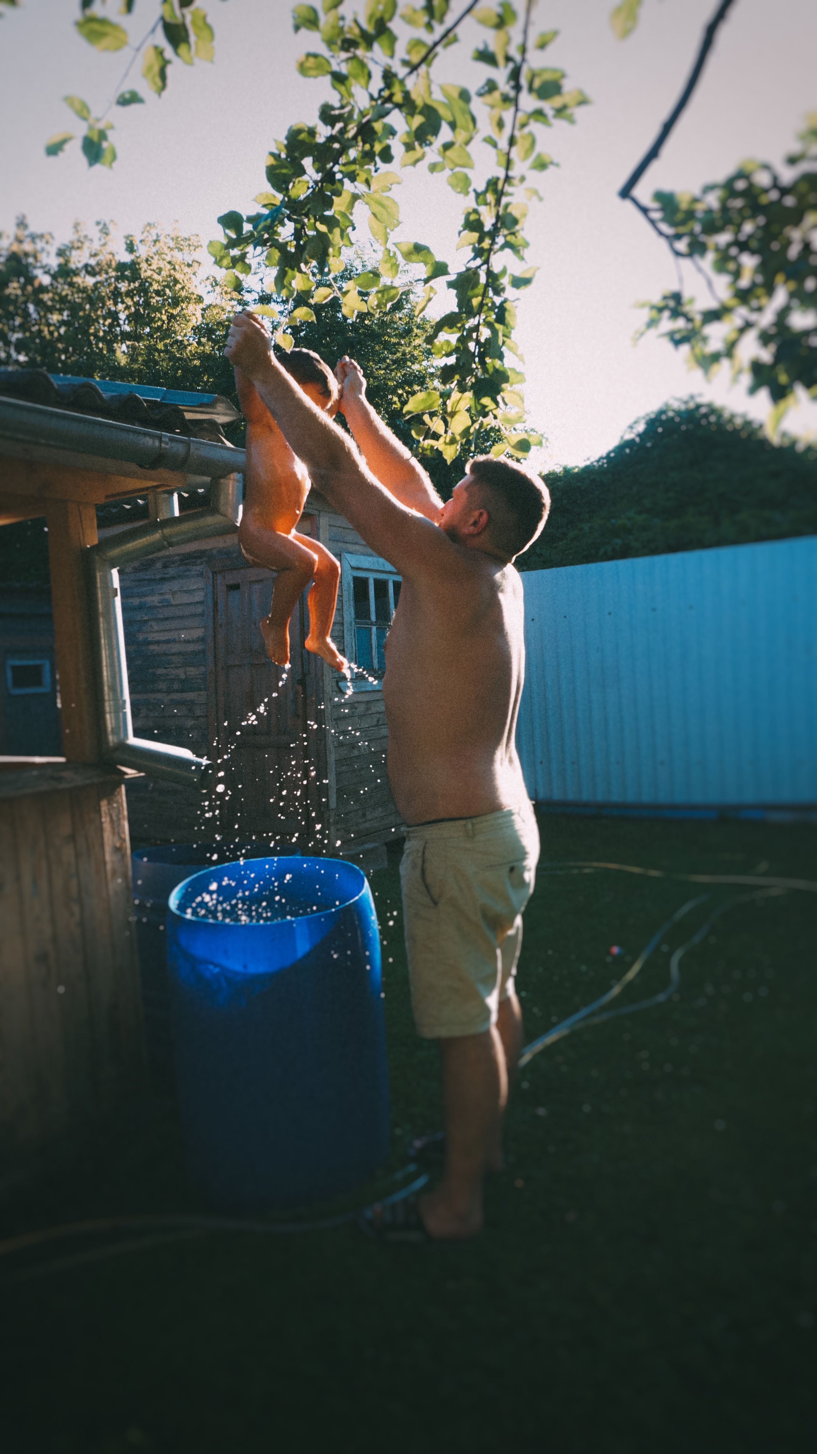 Teenager Boys Splashing in Water · Free Stock Photo