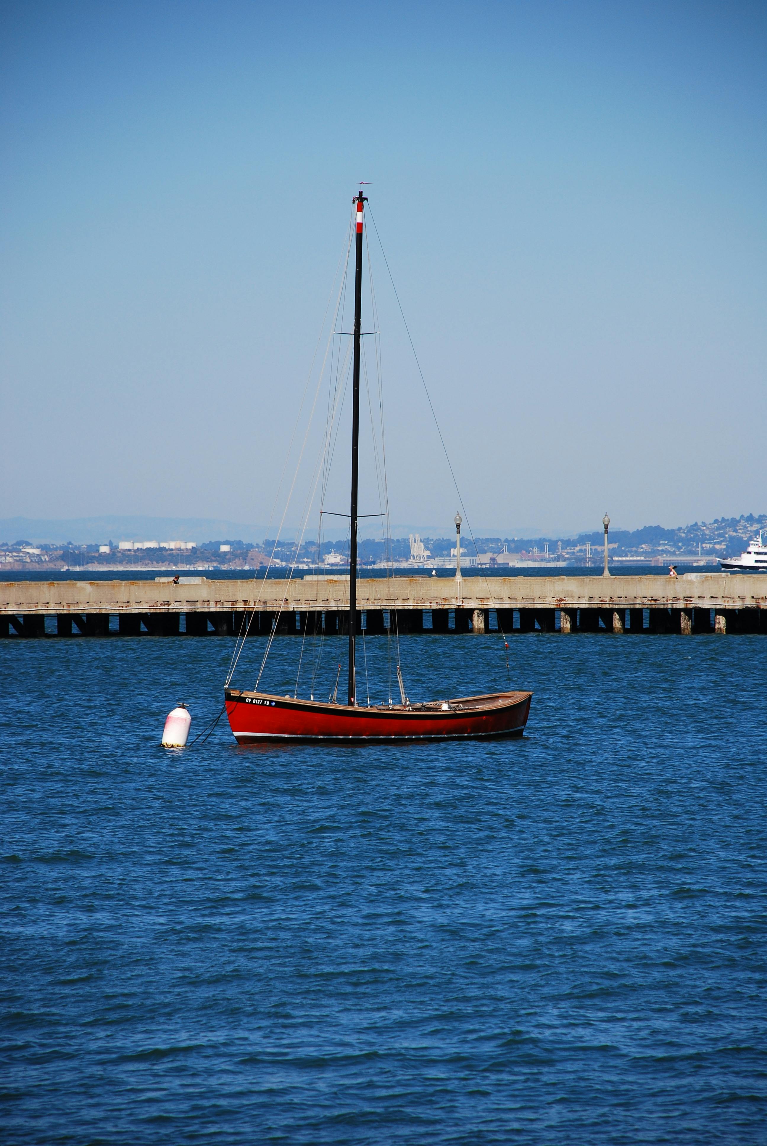 Photo of Red Boat on Sea · Free Stock Photo