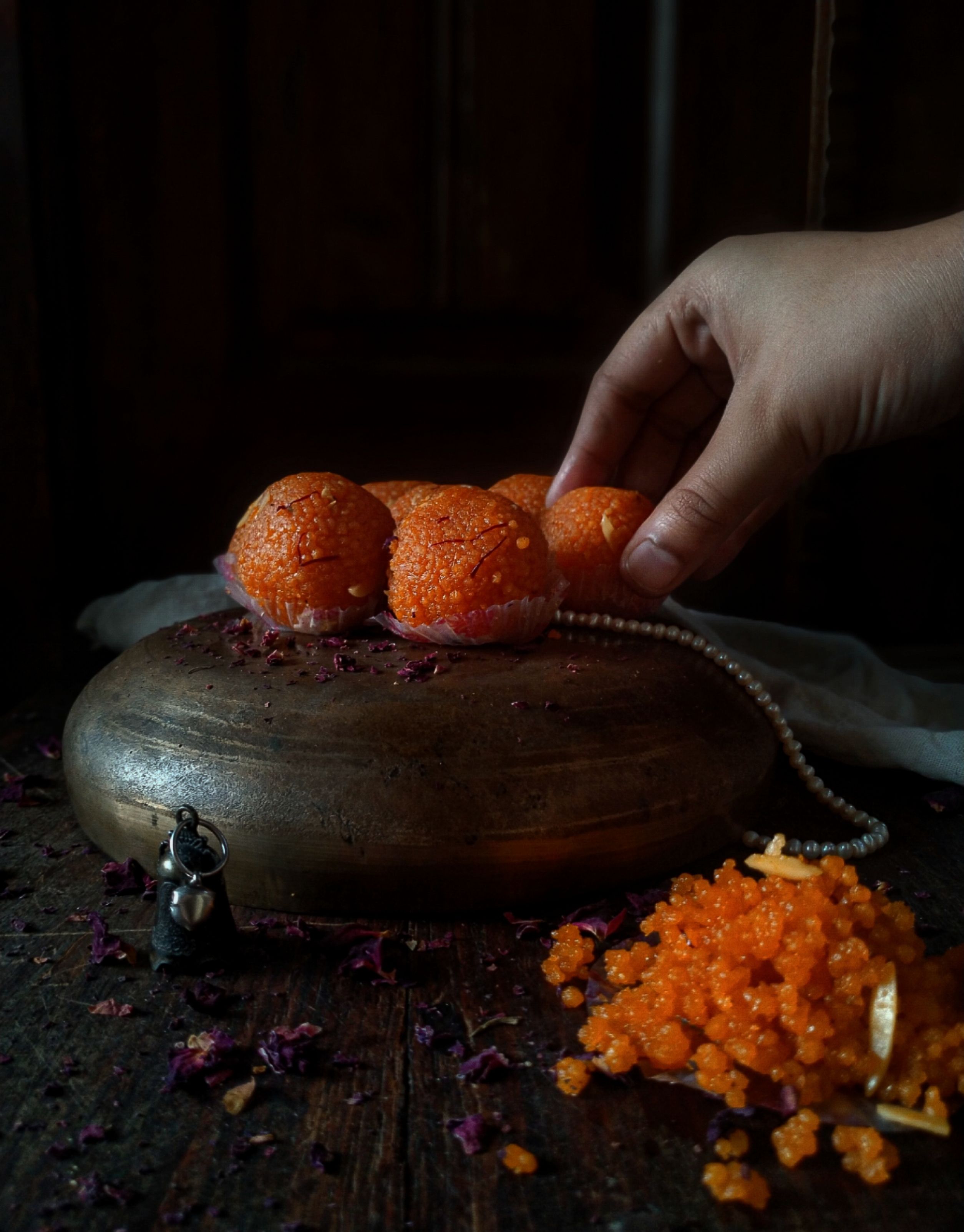 Balls of Laddu in Close-up Shot · Free Stock Photo
