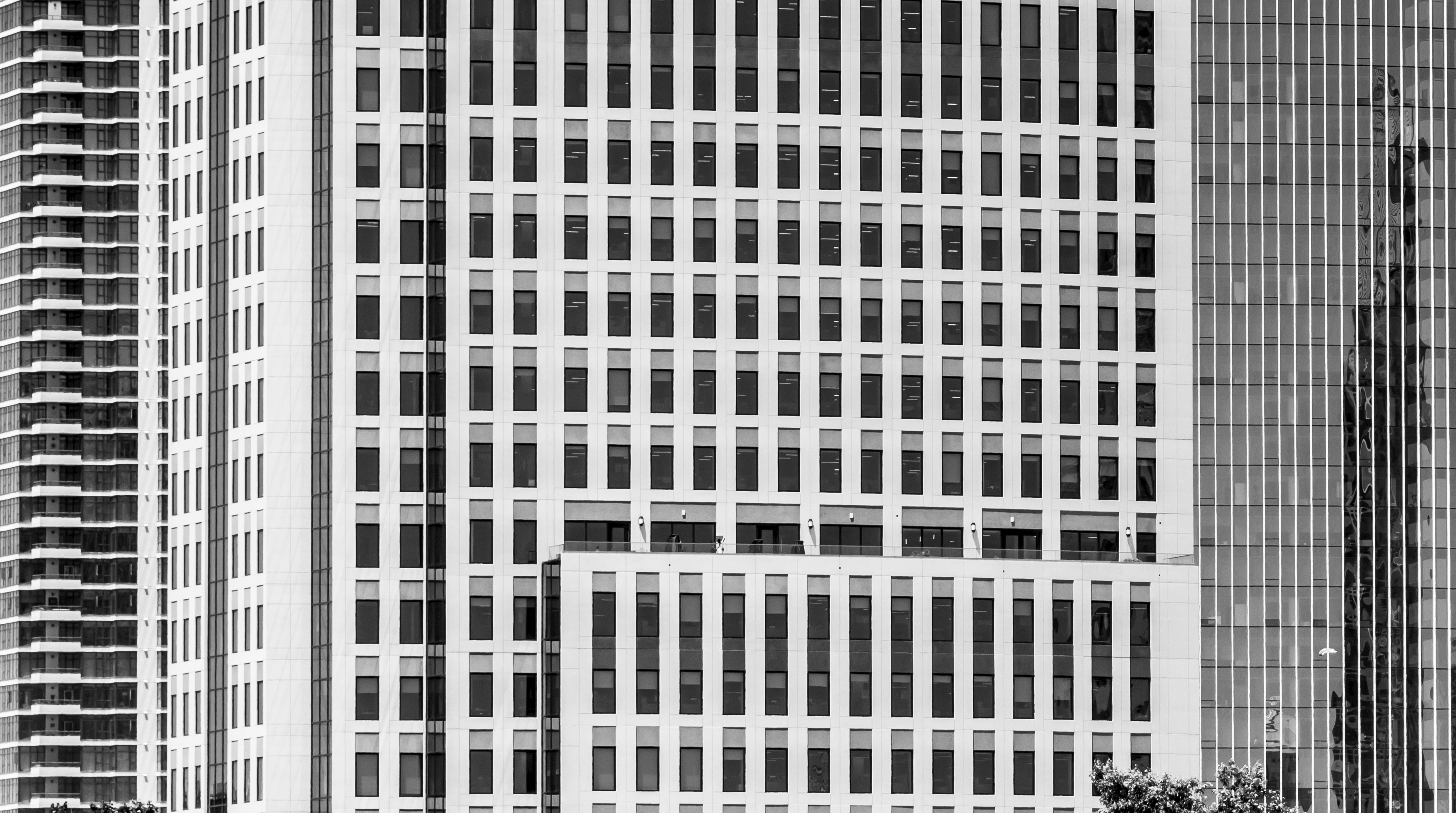 Photo of a High-Rise Building with Glass Windows · Free Stock Photo