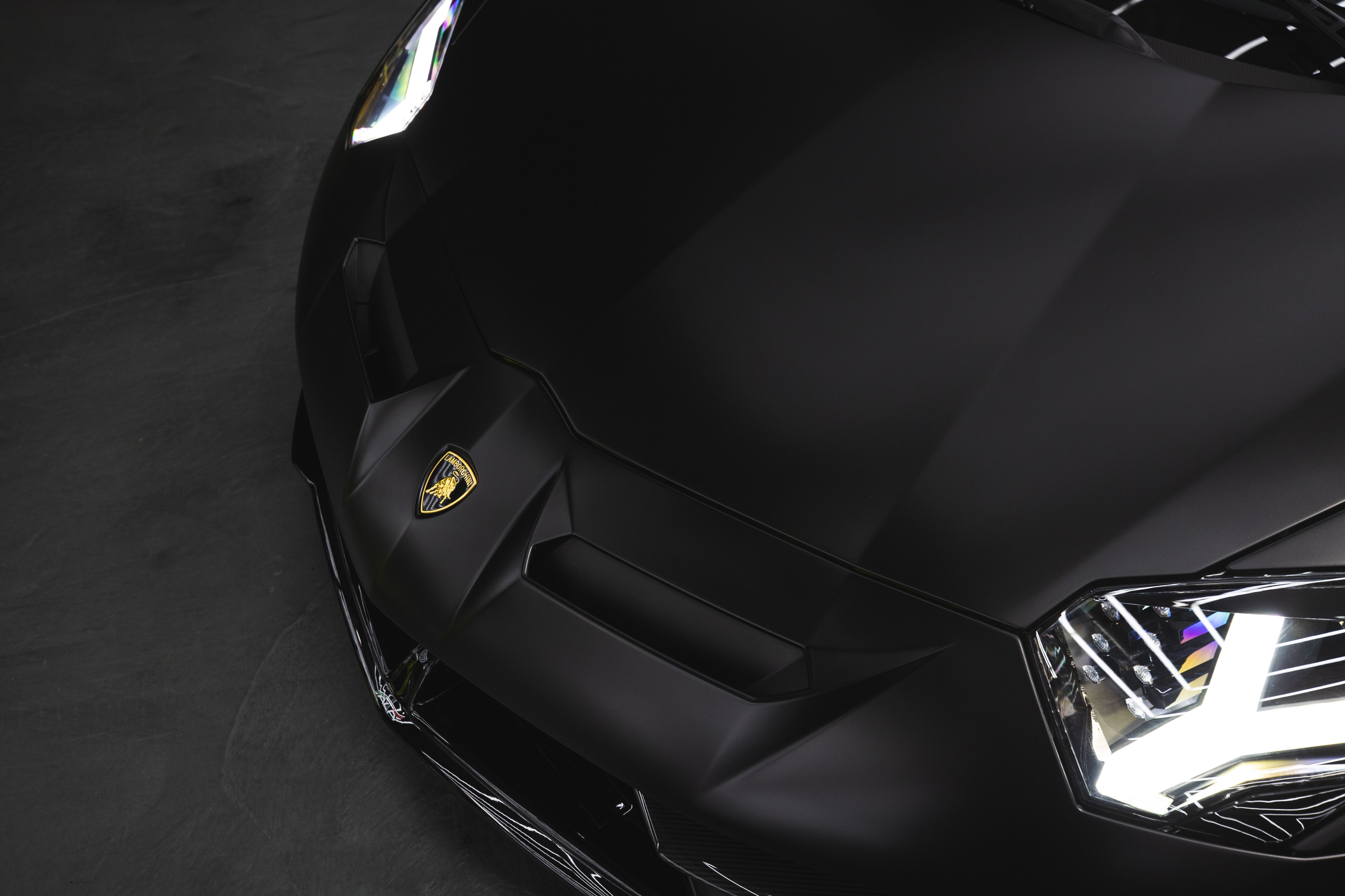Black Lamborghini Reventon Wallpaper