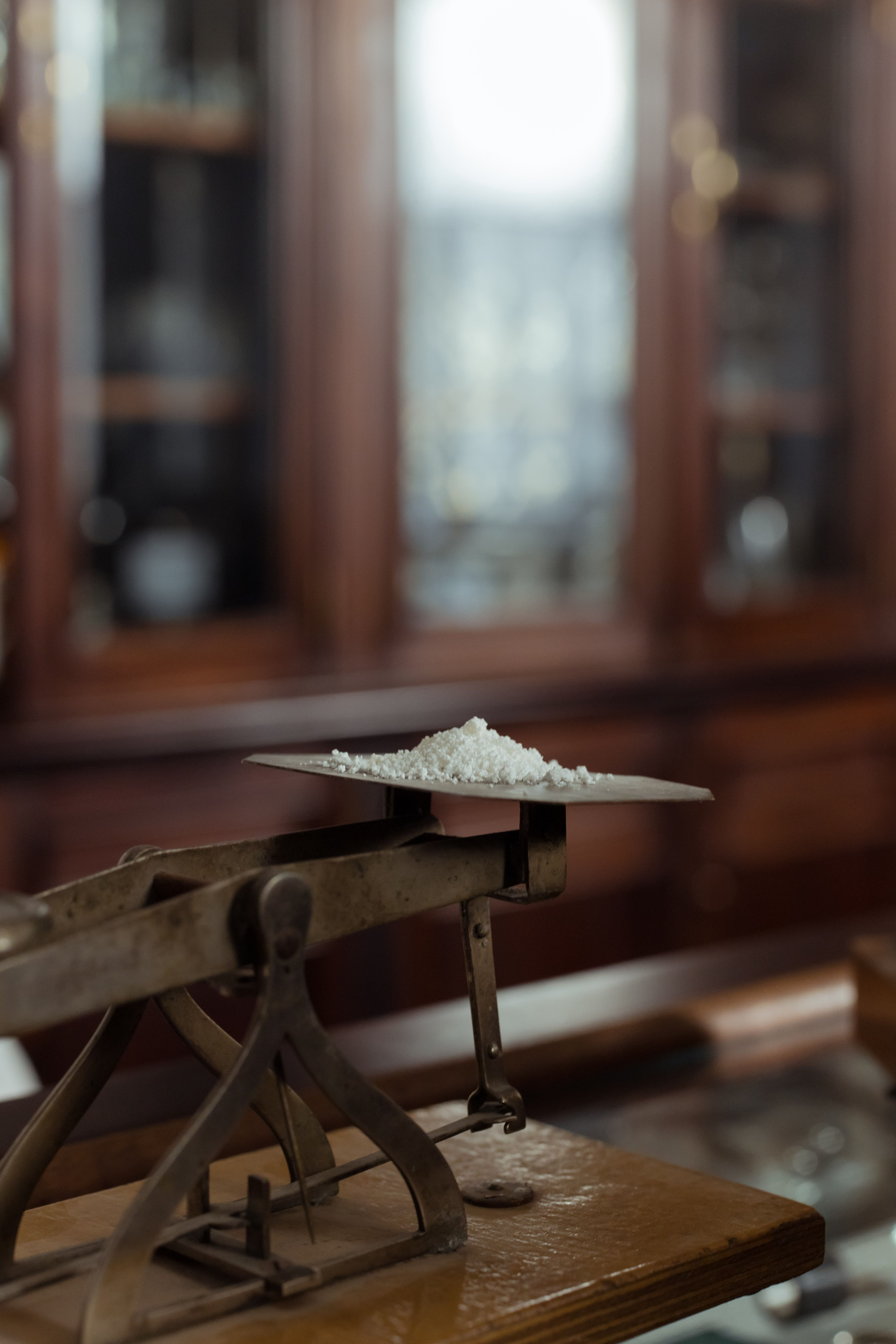 A Balance Scale on a Table · Free Stock Photo
