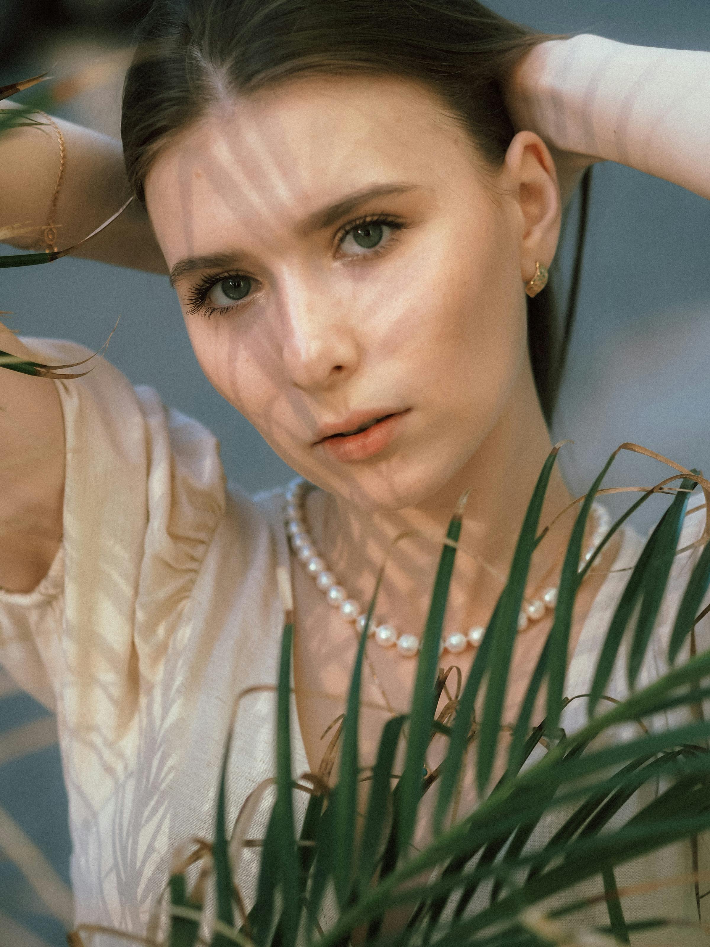 Close-Up Shot of a Face of a Woman · Free Stock Photo
