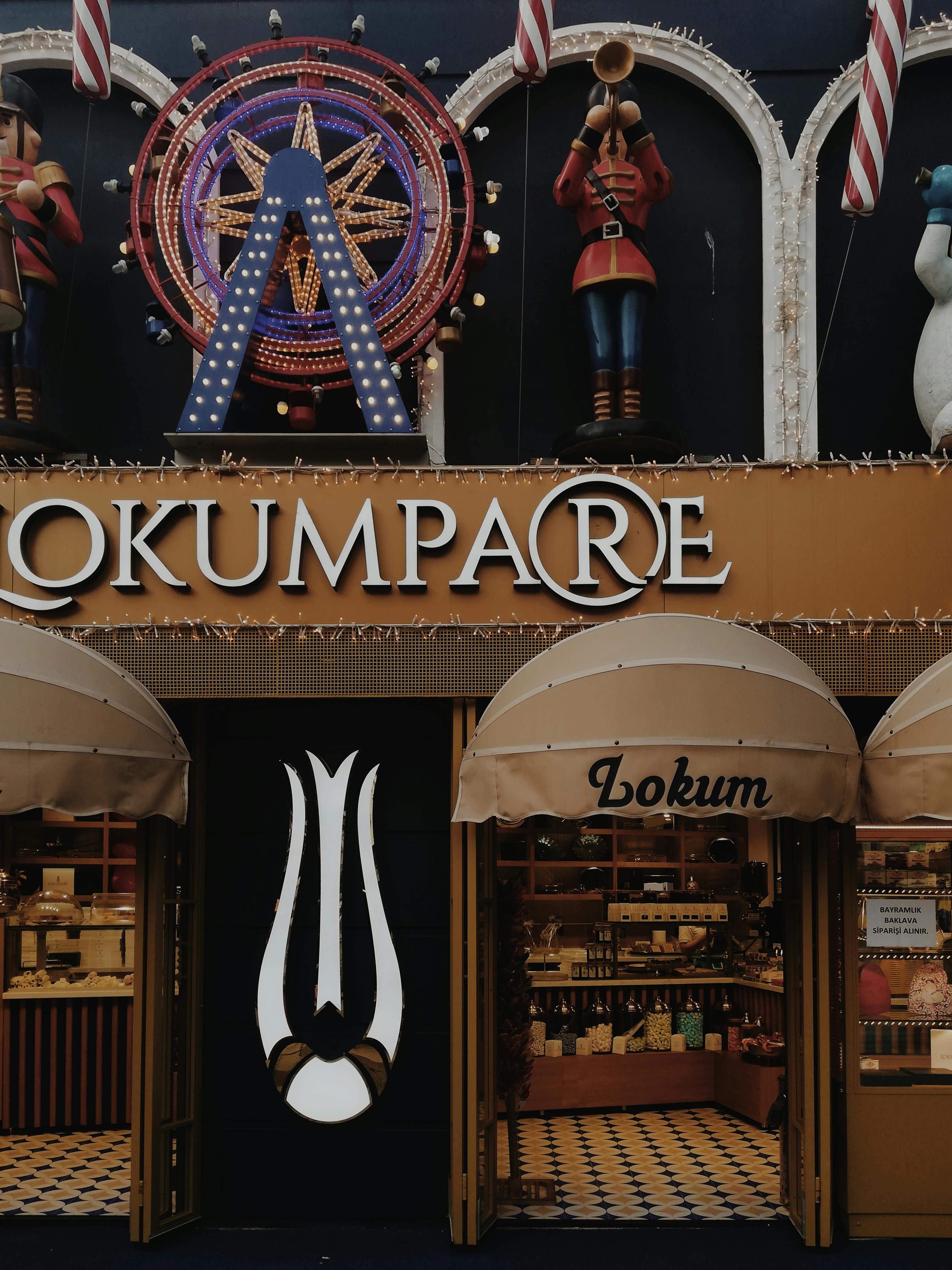 The Entrance of a Café · Free Stock Photo