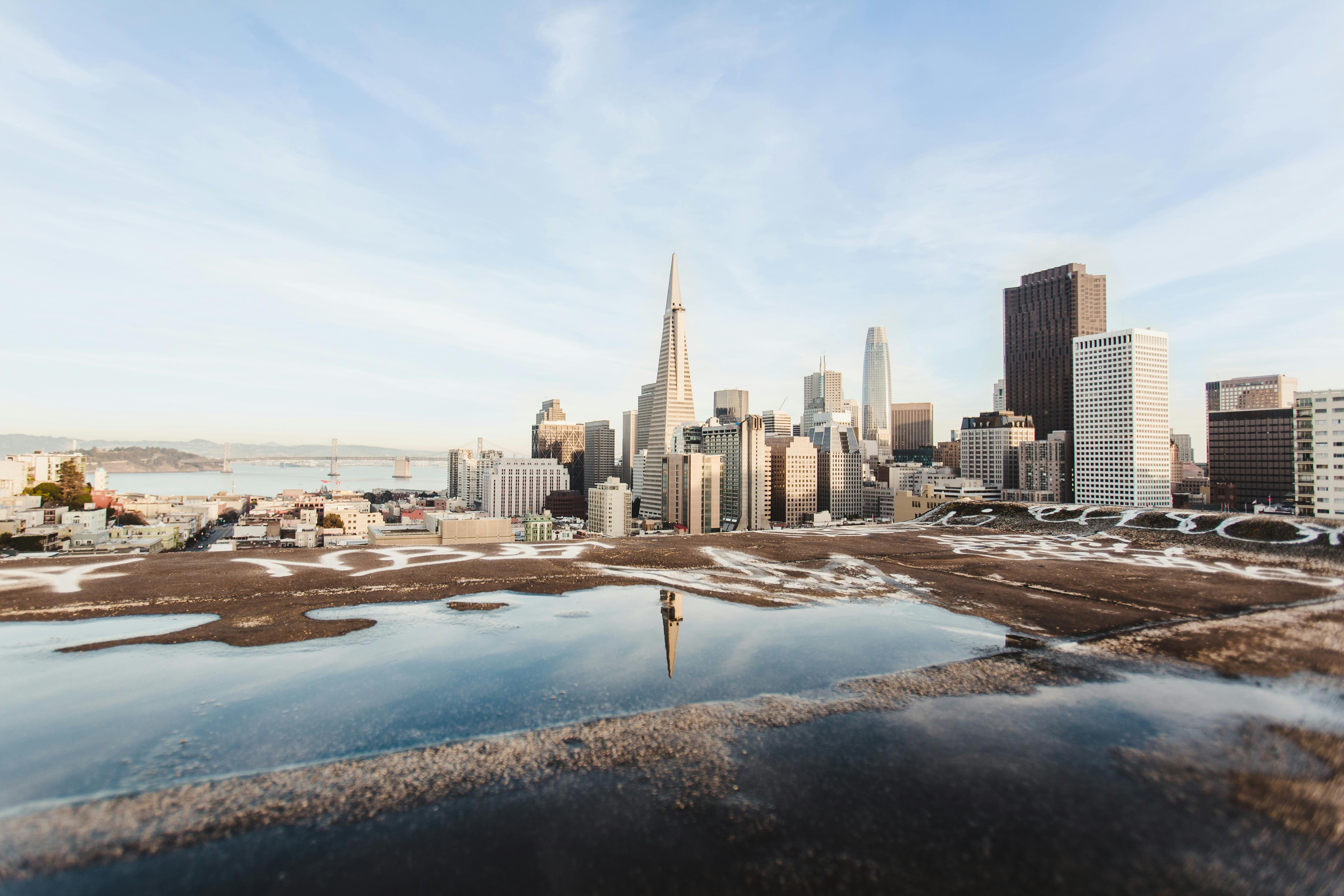 San Francisco Buildings By Bay, California, USA · Free Stock Photo