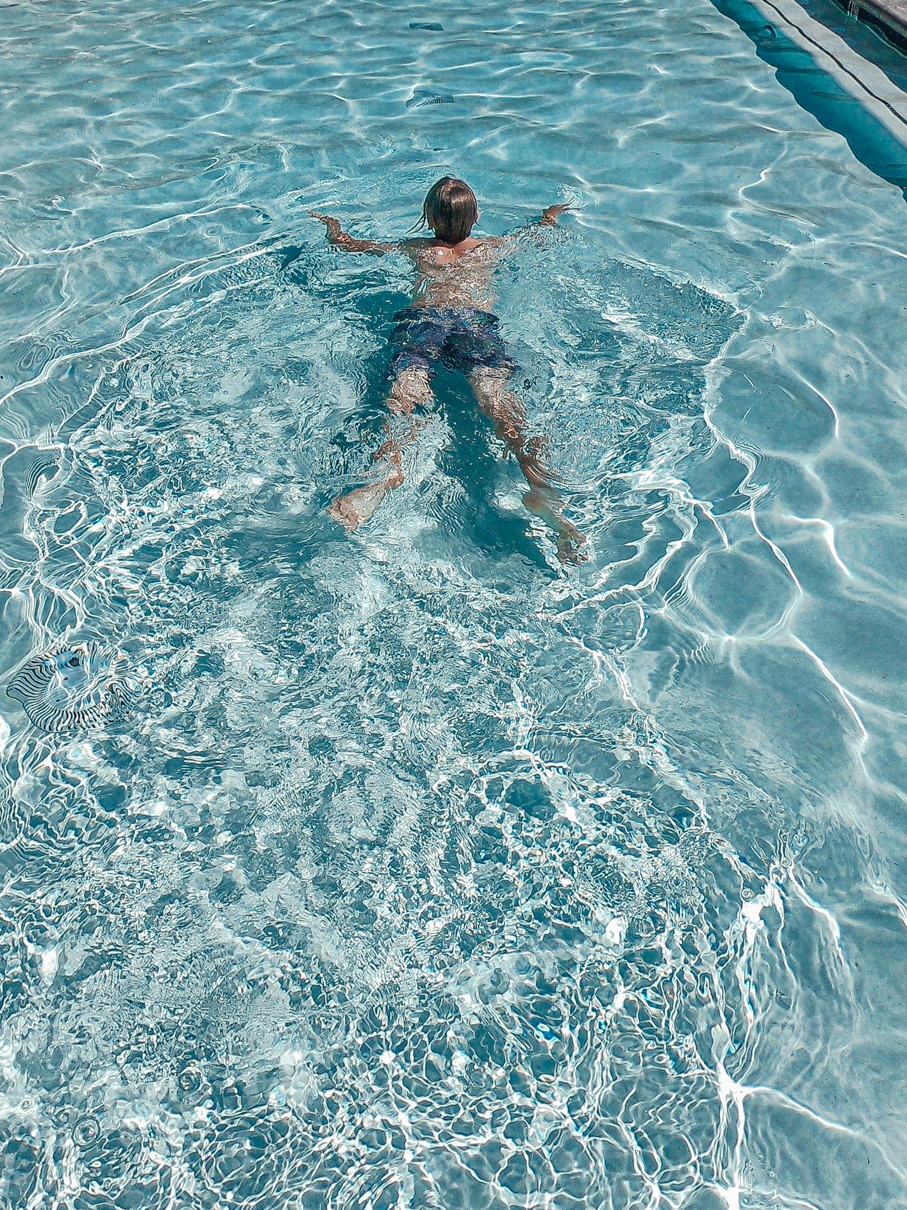 Person in the Swimming Pool · Free Stock Photo