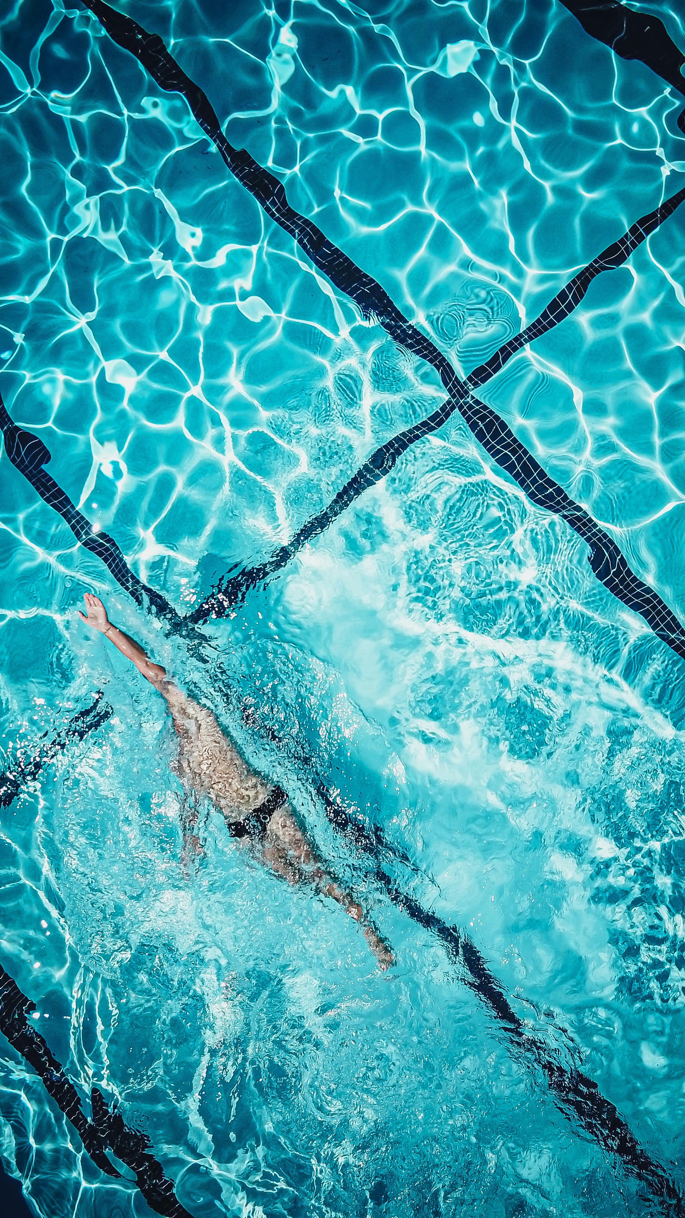 A Person Swimming in the Pool · Free Stock Photo