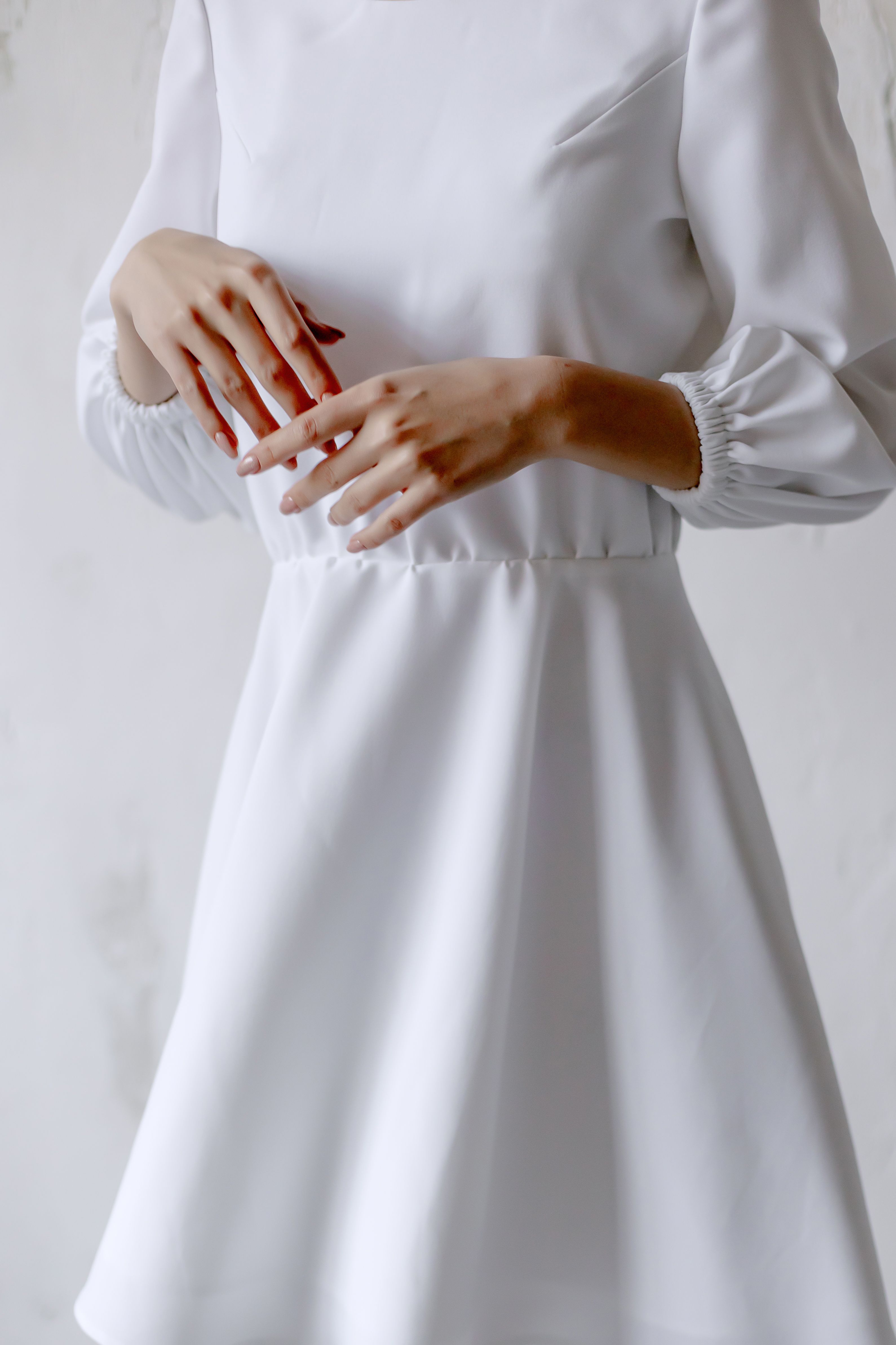A Person in White Dress · Free Stock Photo