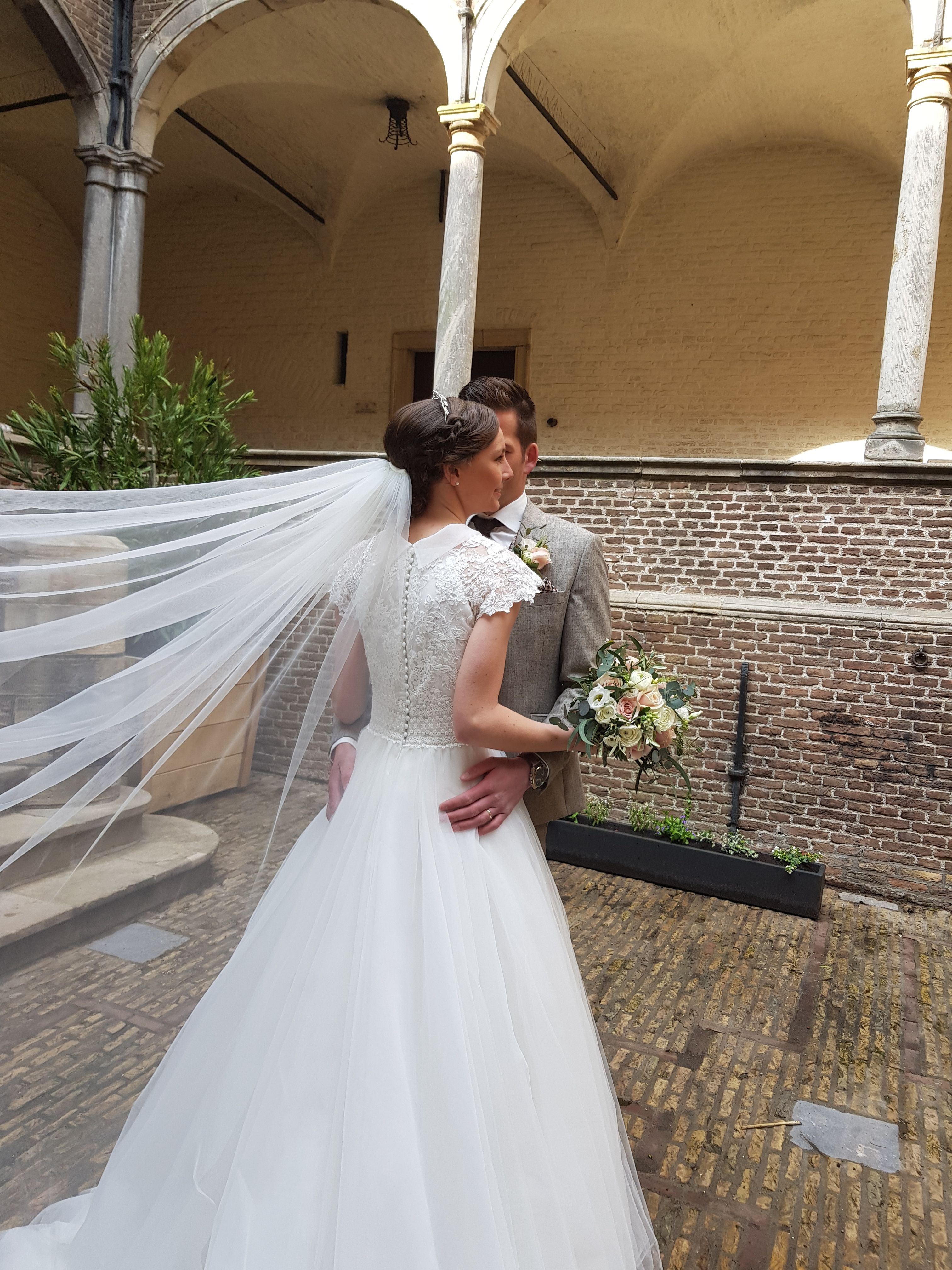 A Bride With Her Groom · Free Stock Photo