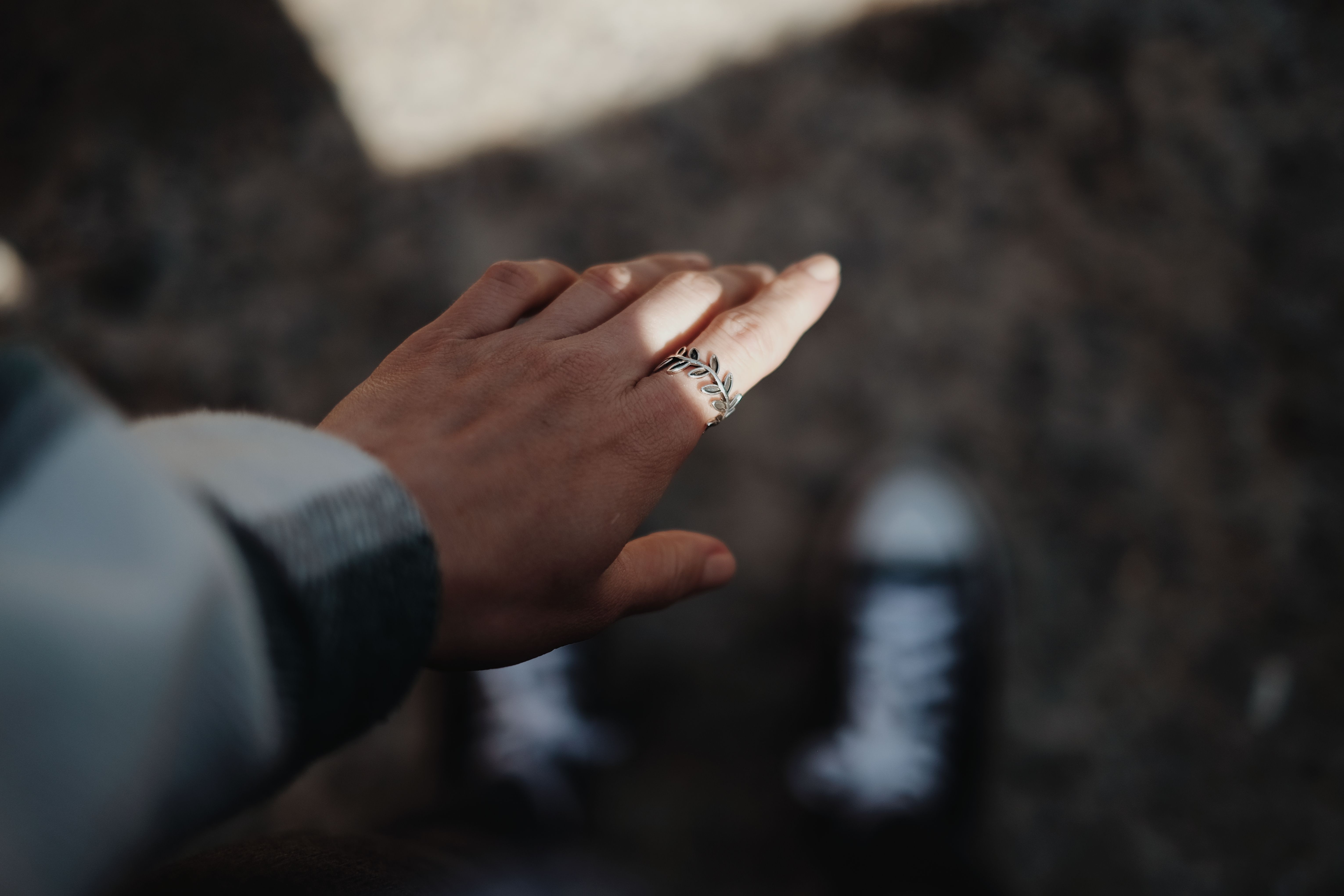 A Hand With a Ring · Free Stock Photo