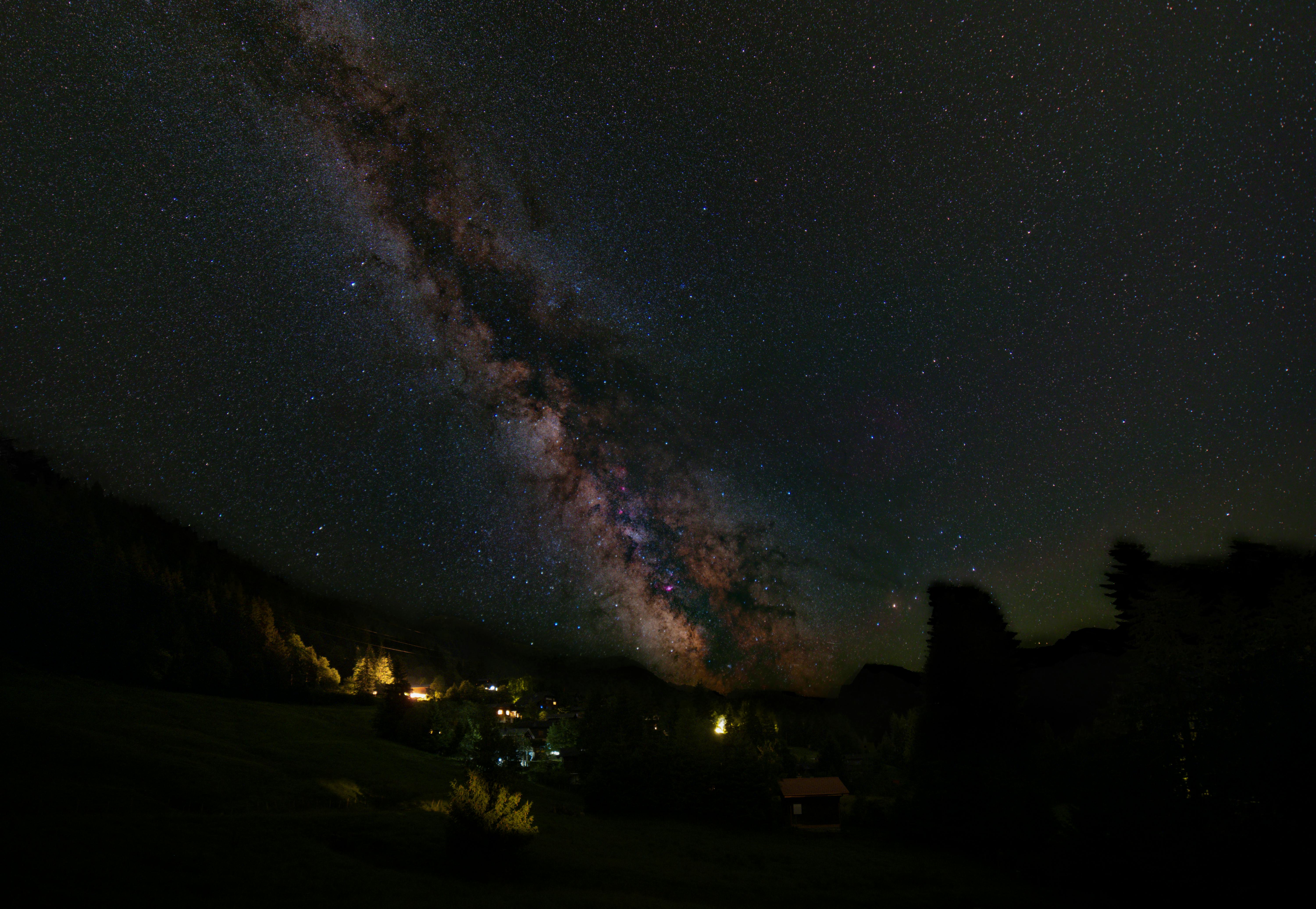 Blue Milky Way Photo · Free Stock Photo