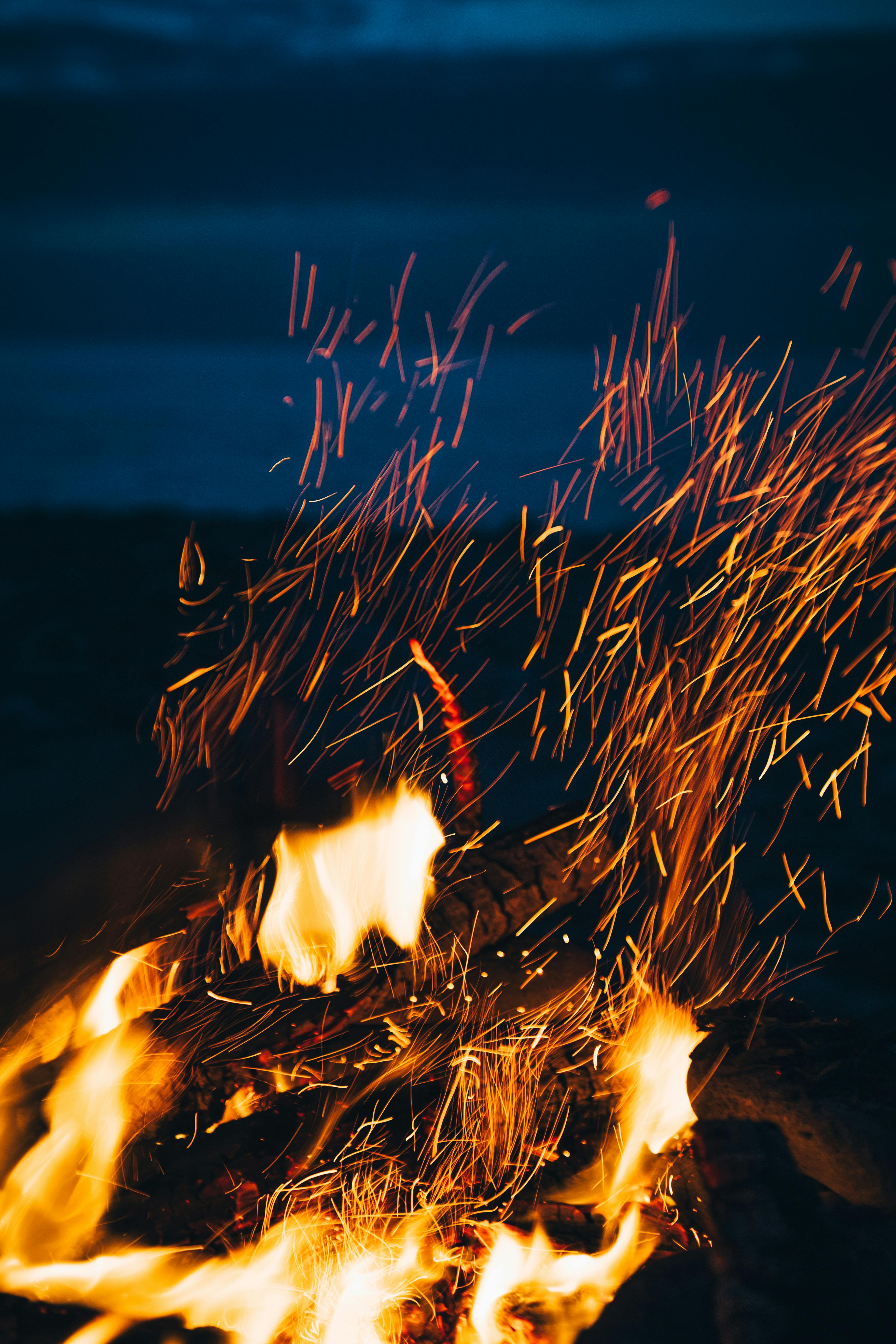 Close Up Photo of a Bonfire · Free Stock Photo