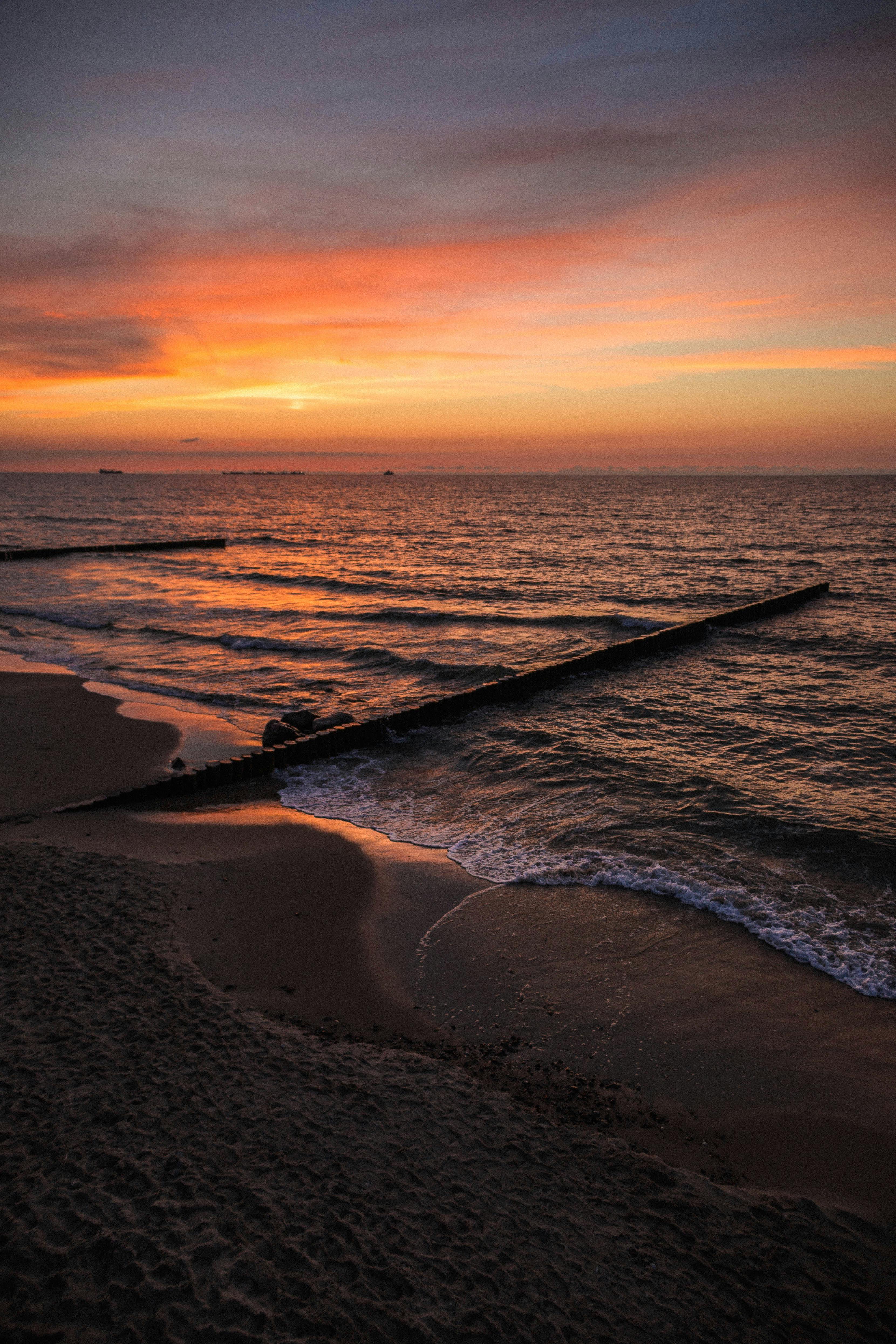 Golden Hour at the Beach · Free Stock Photo