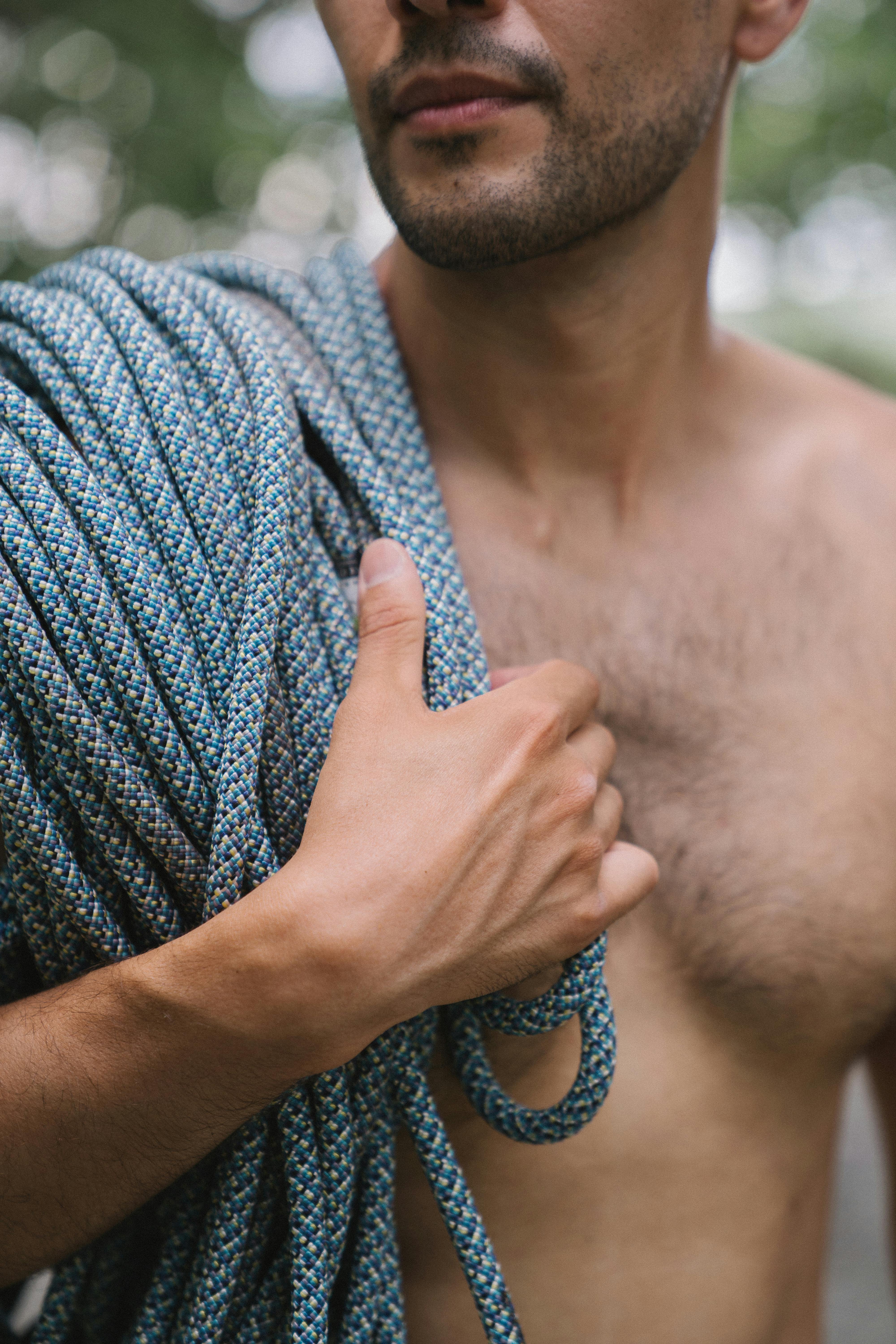 A Person Carrying Rope · Free Stock Photo