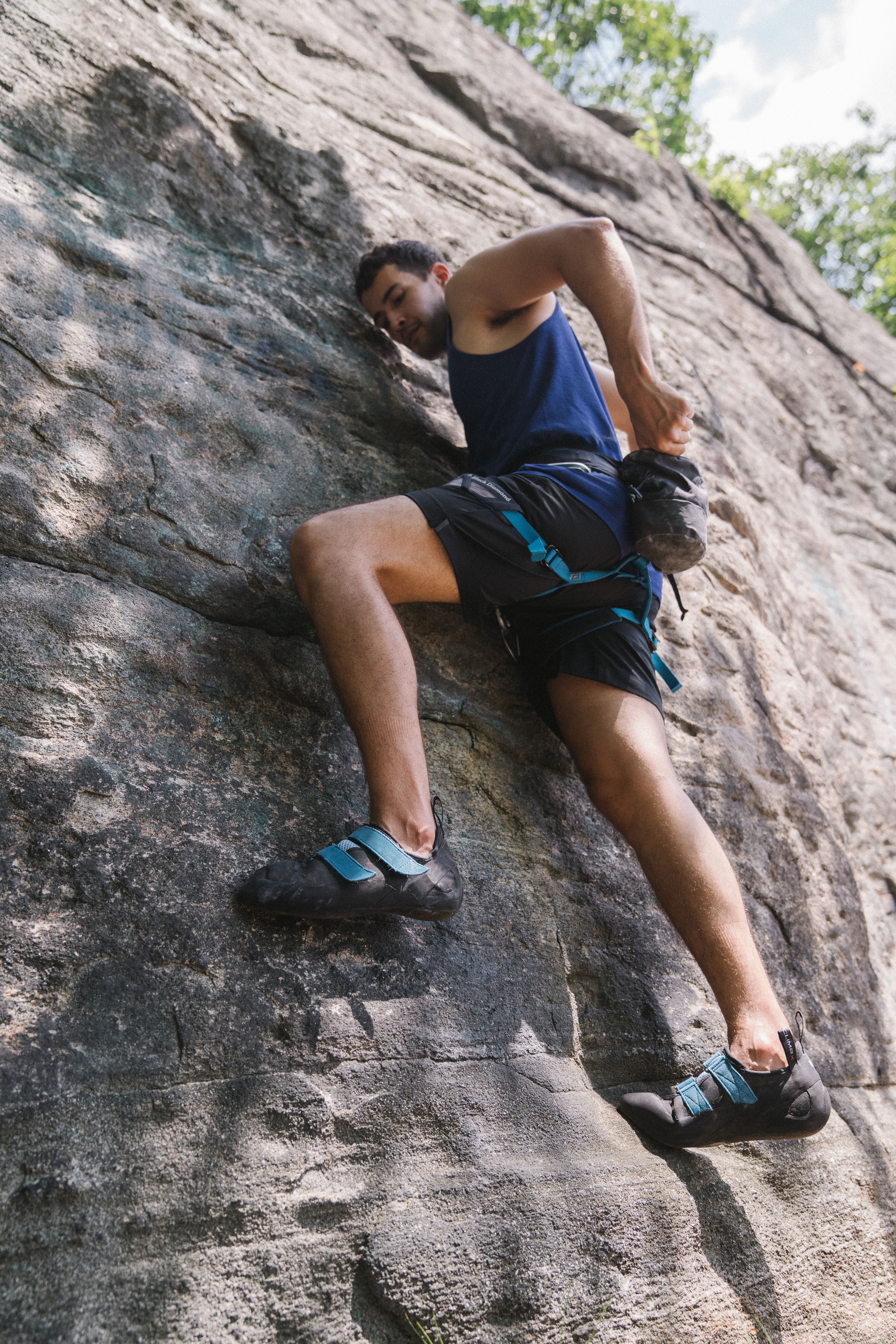 Man Doing Rock Climbing · Free Stock Photo