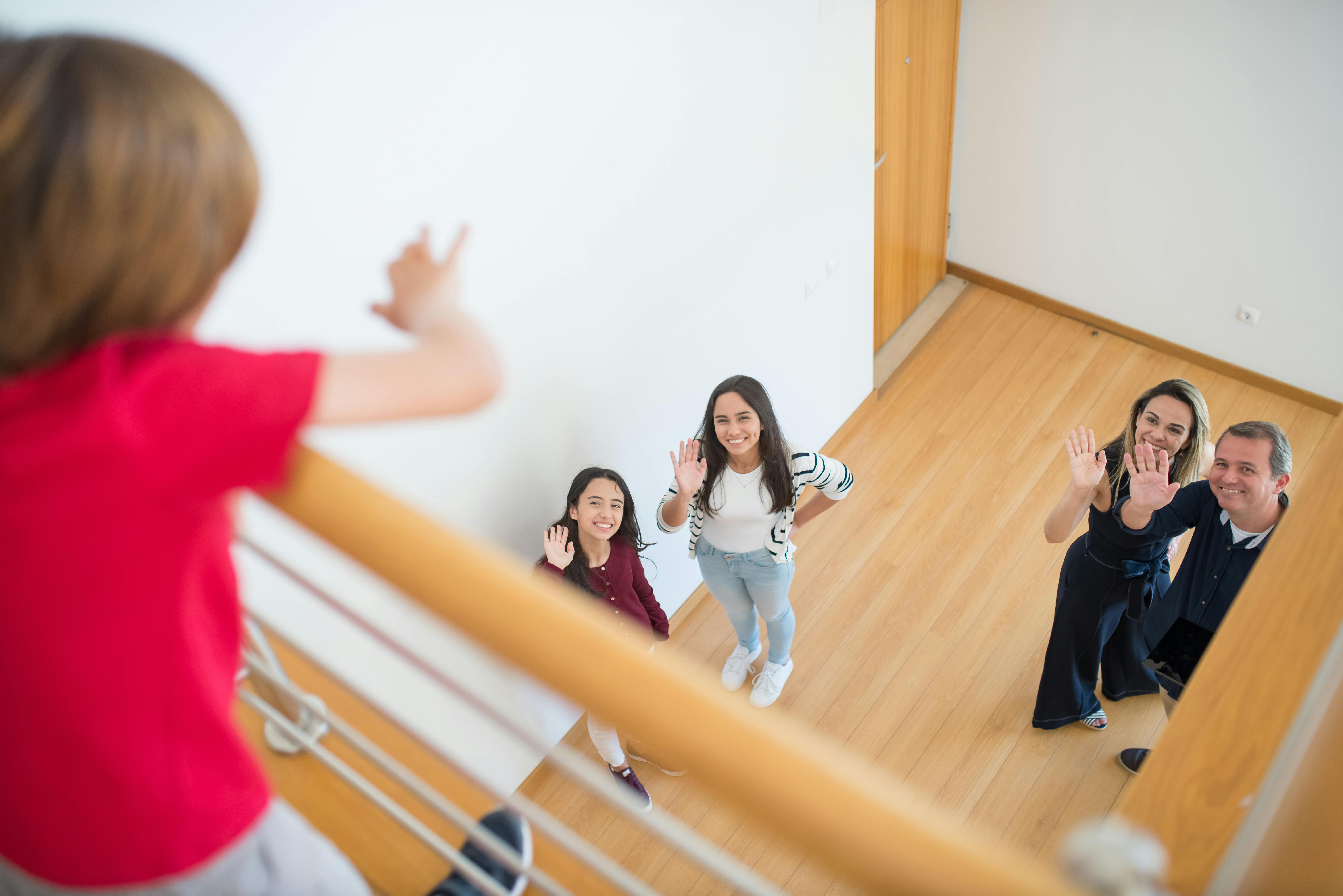 Happy Family inside the House · Free Stock Photo