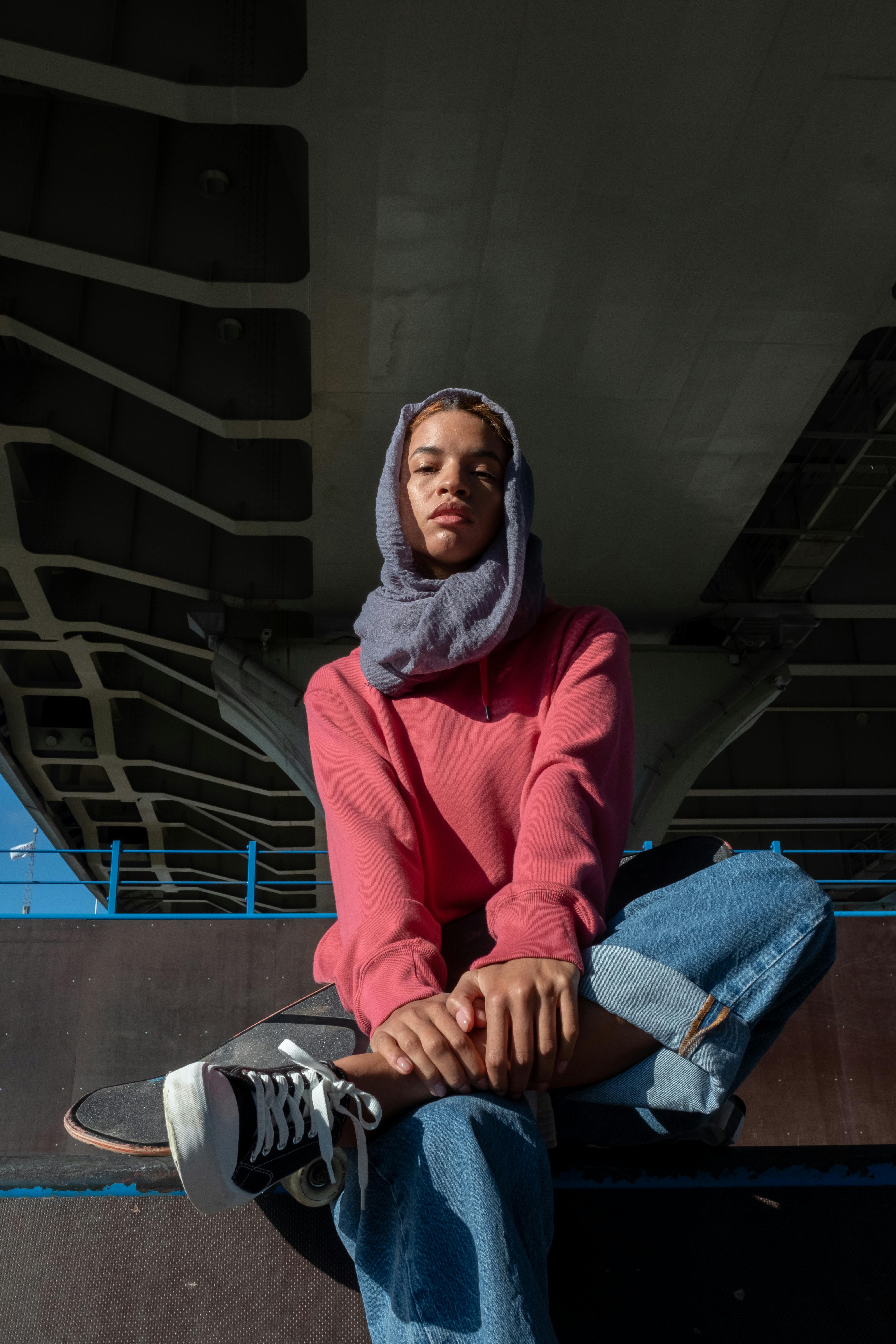 Foto profissional gratuita de bandana, esqueite, esqueitista, estilo de ...