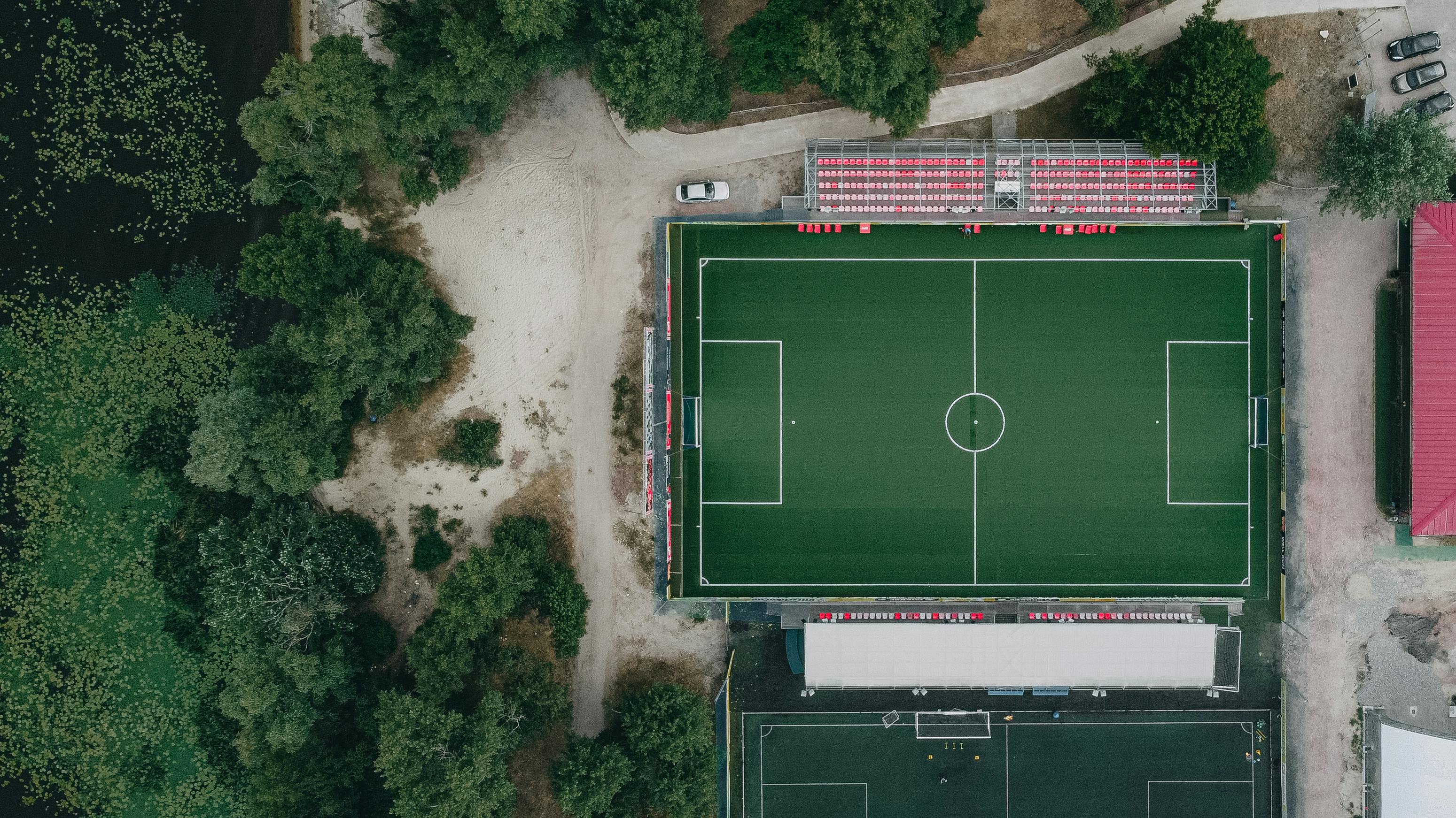 Concrete Soccer Field · Free Stock Photo