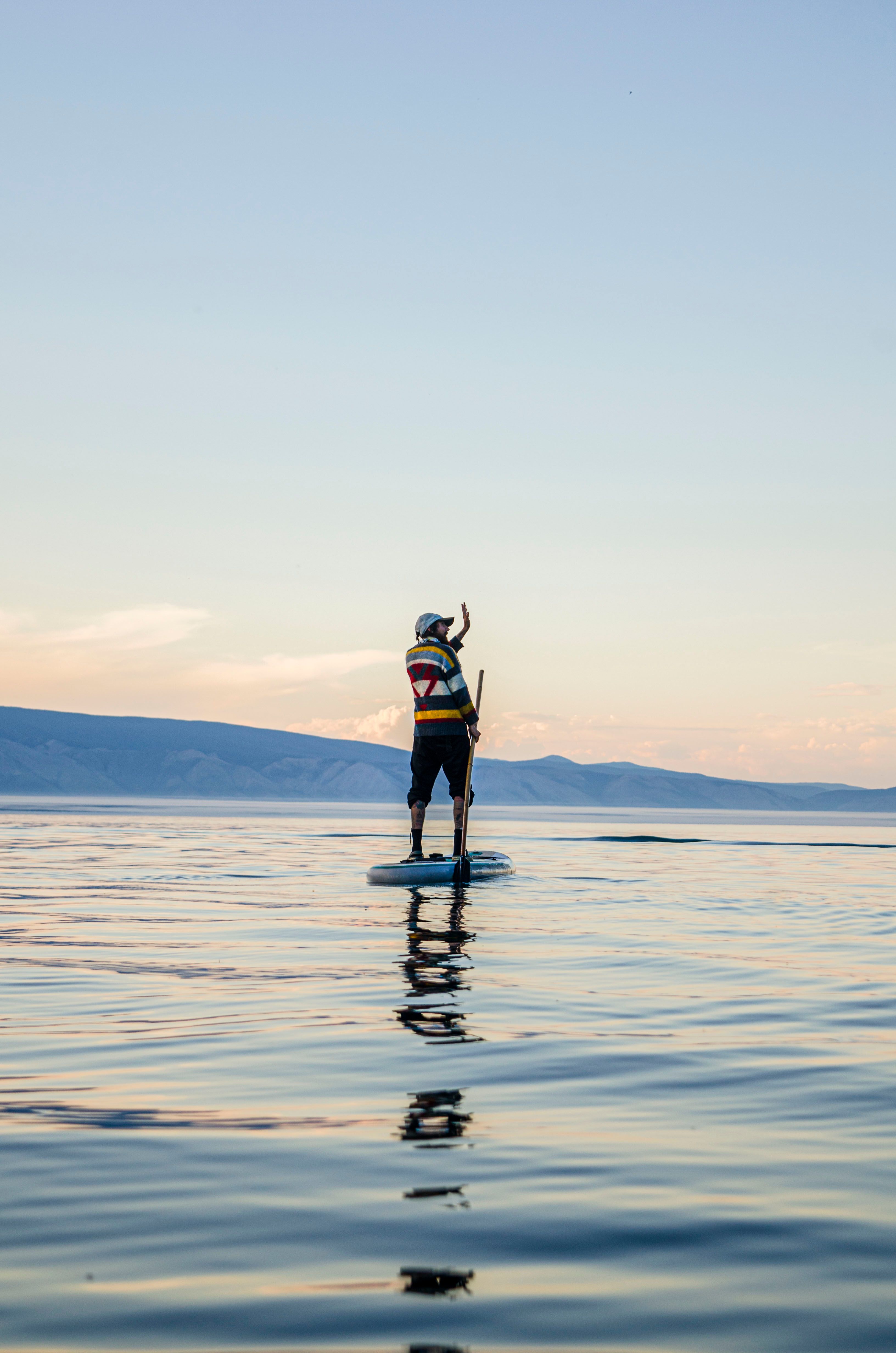 Beautiful Girls on Paddle Board · Free Stock Photo