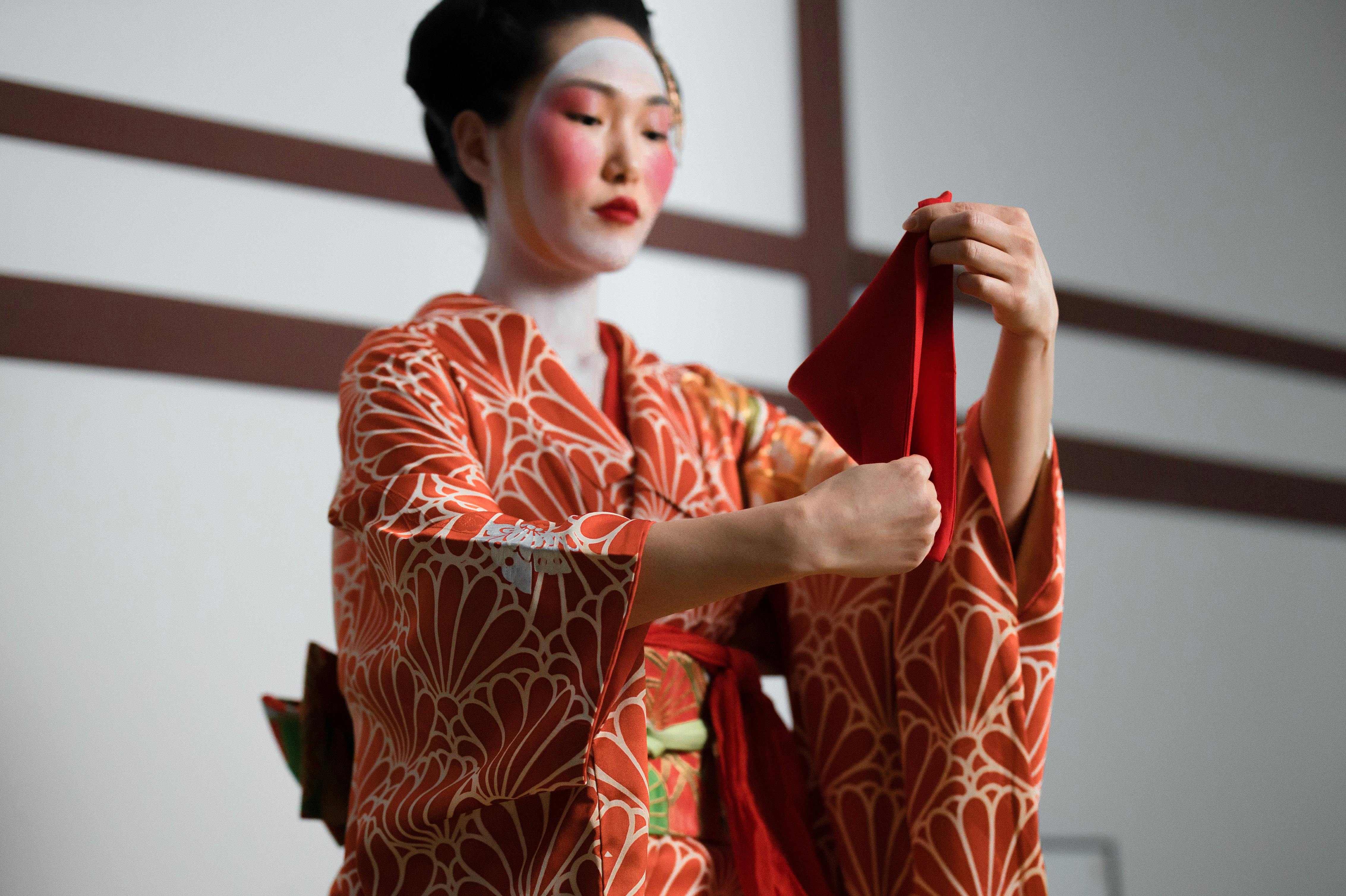 Geisha Women in Traditional Clothes · Free Stock Photo