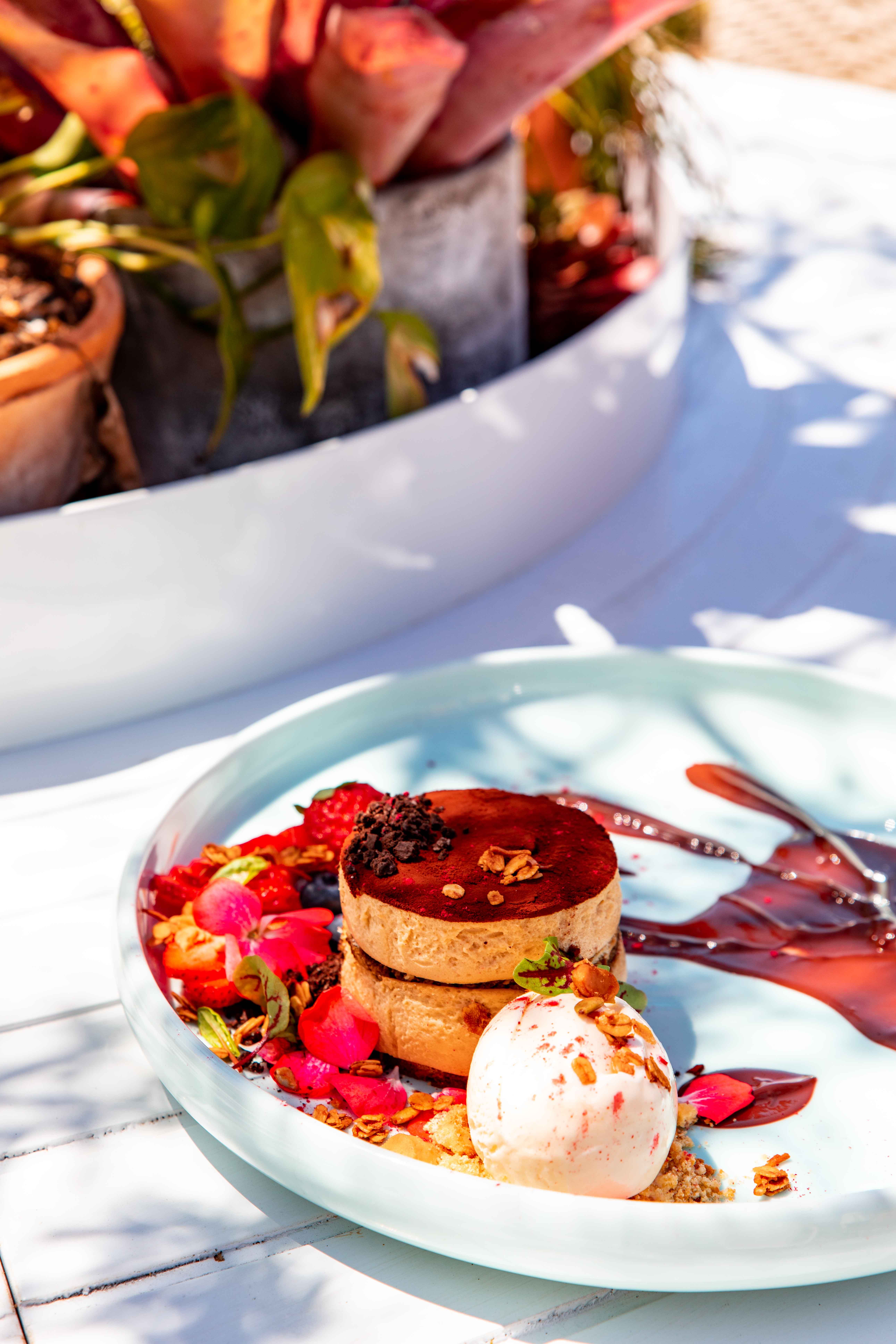 Beautifully Served Dessert in a Restaurant · Free Stock Photo