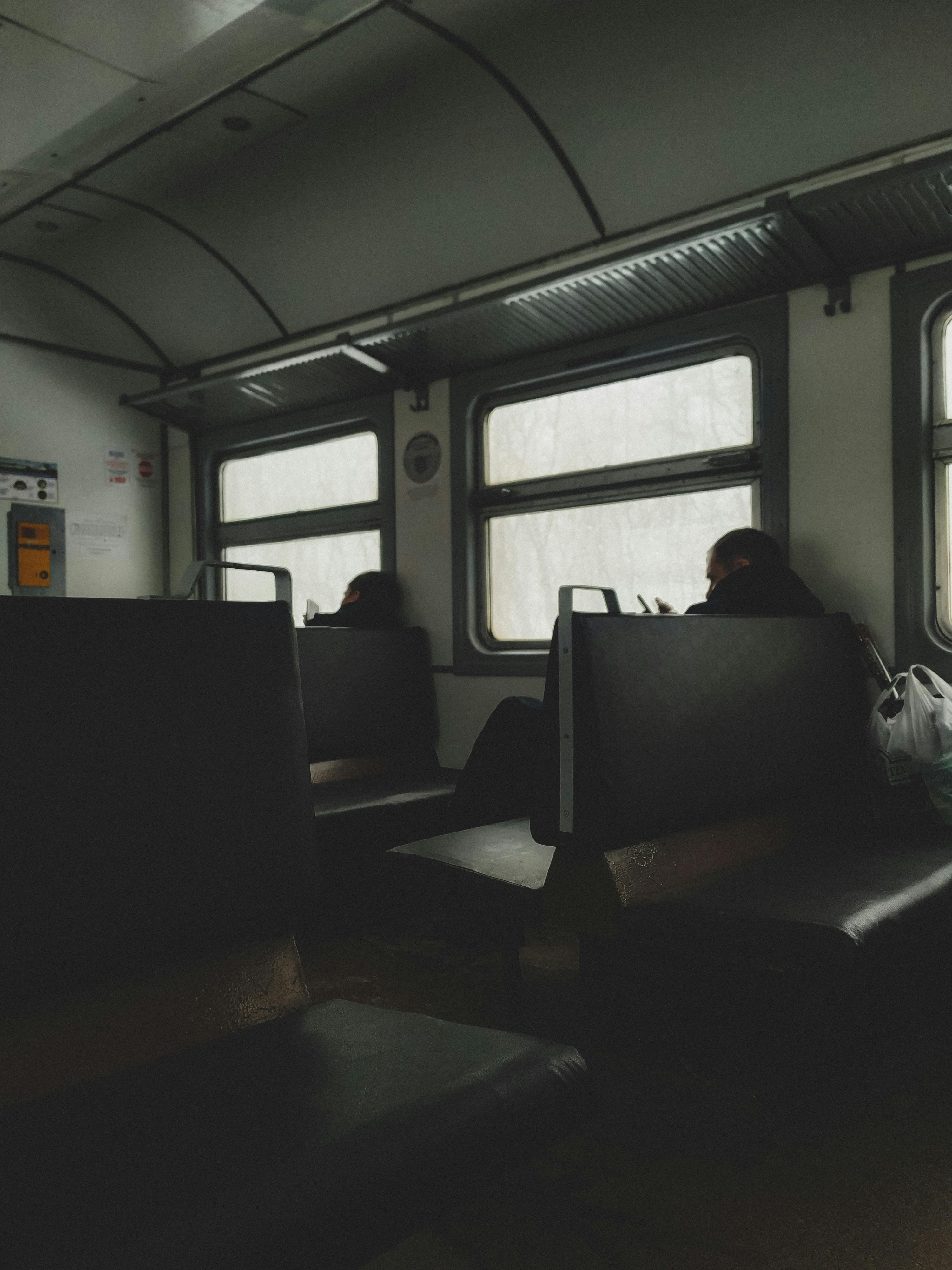 People Sitting Inside the Train · Free Stock Photo
