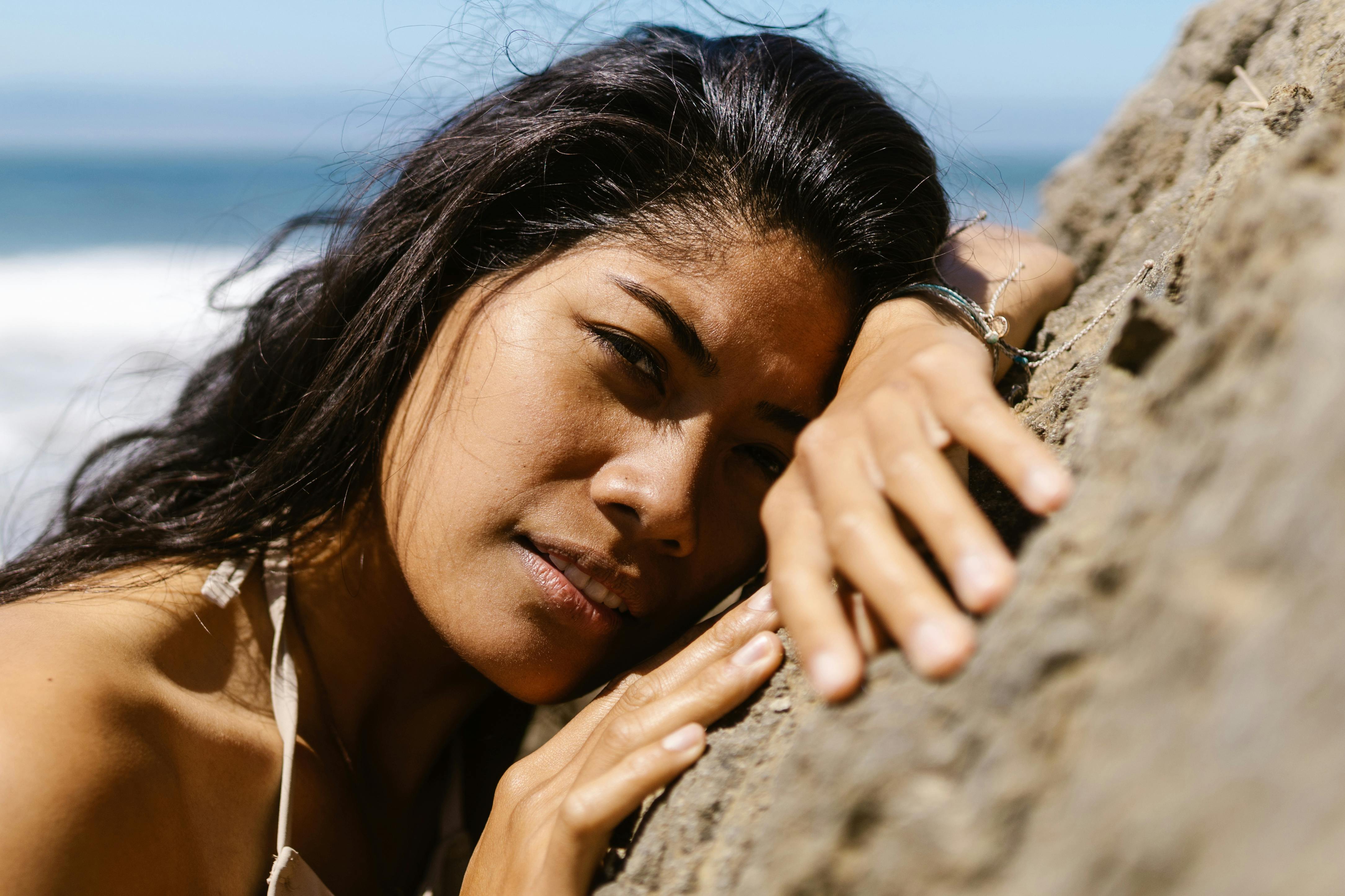 Woman on Camera Screen · Free Stock Photo