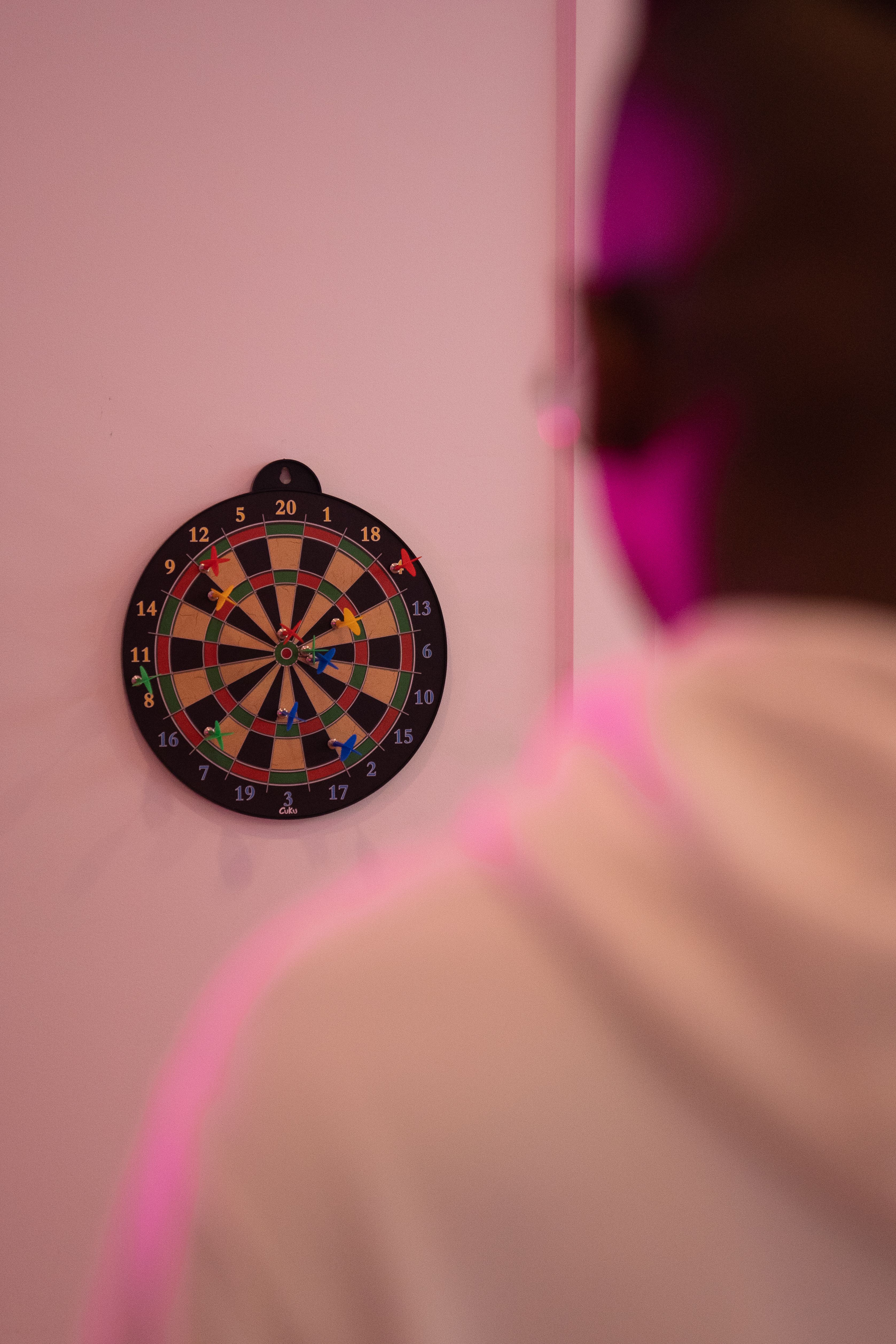 A Person Playing Darts · Free Stock Photo