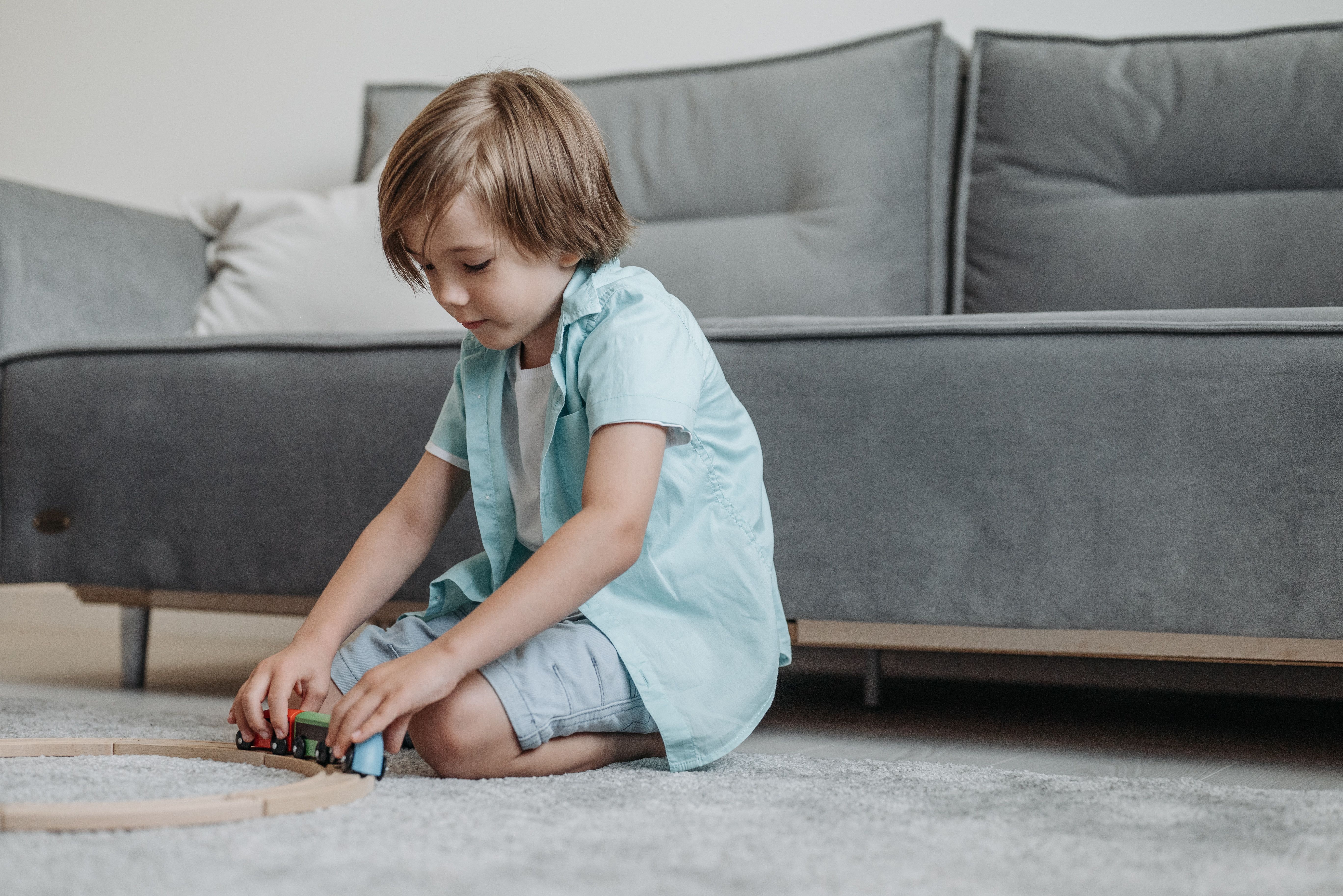 A Playing Young Boy · Free Stock Photo