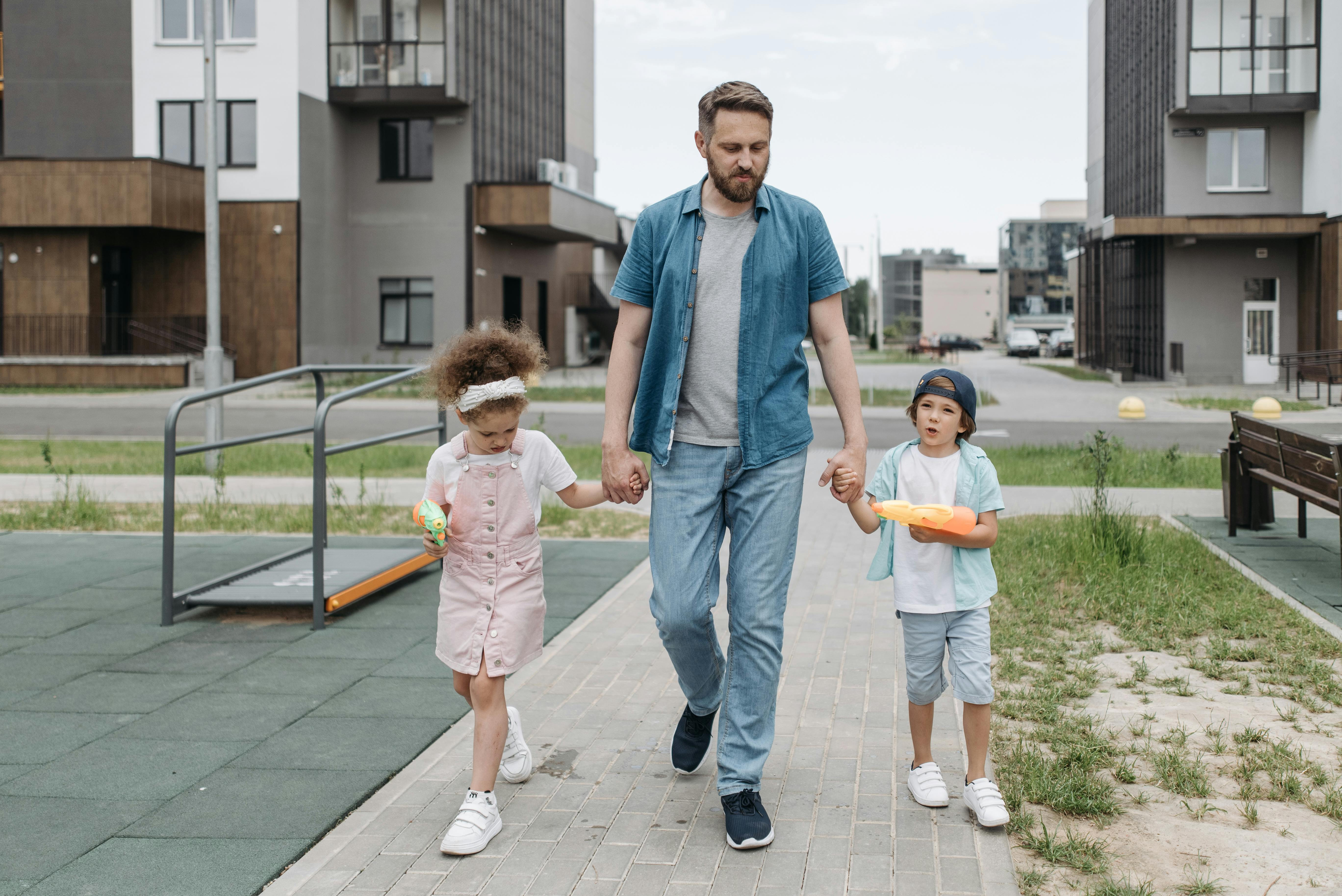 Community Outside Walking Outside Looking Up At Buildings Photos ...