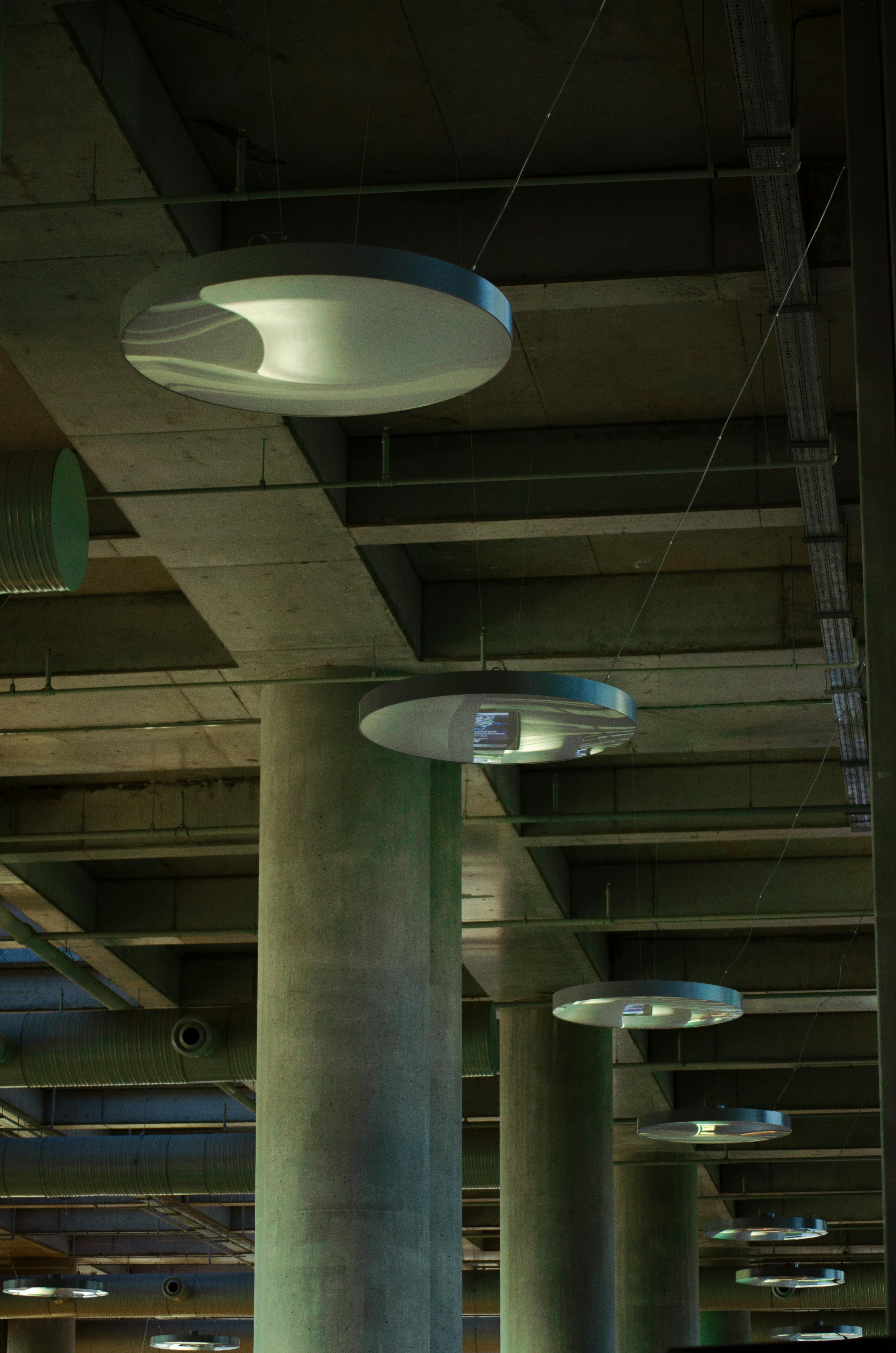 Ceiling Lights on a Building · Free Stock Photo