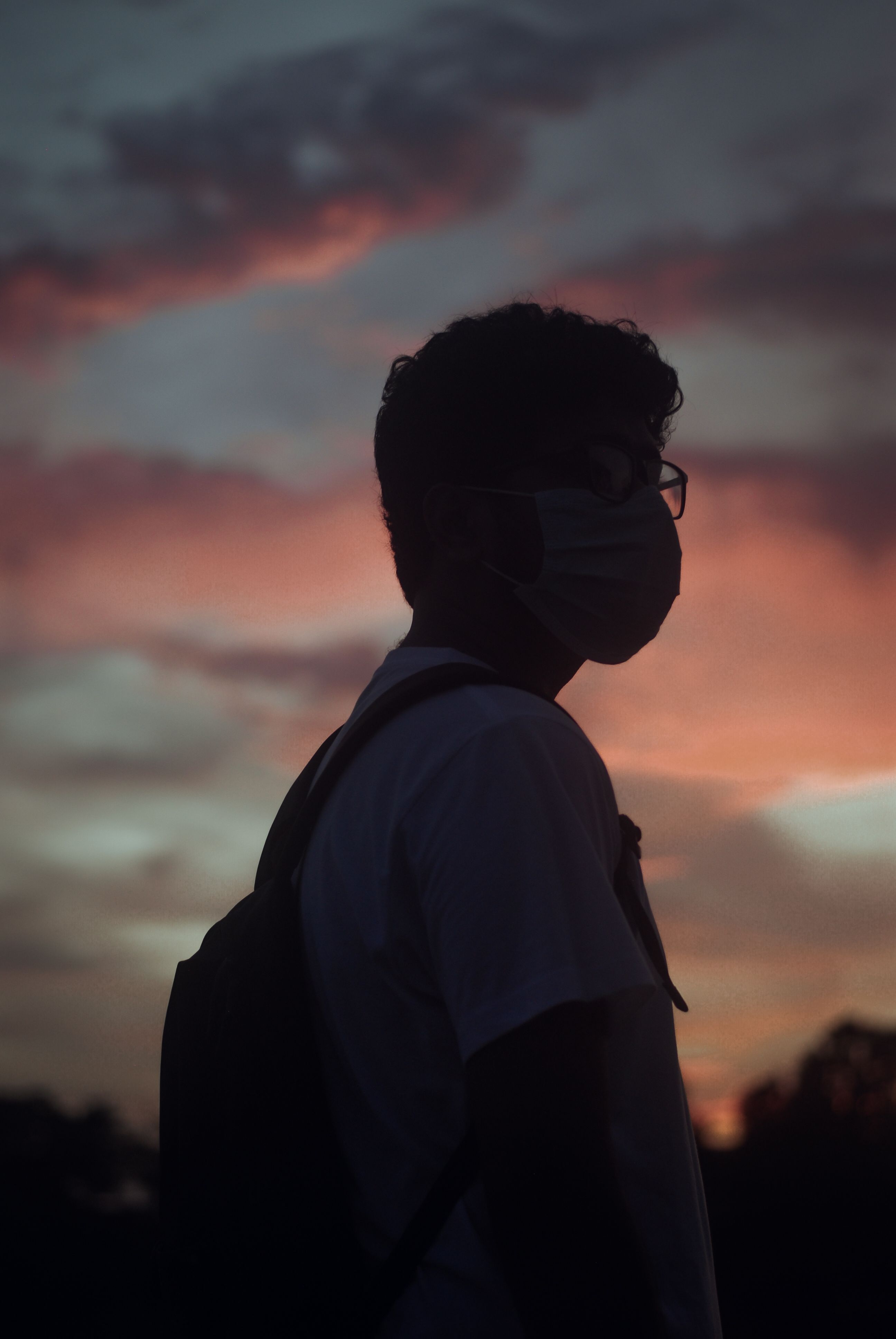 A Man Wearing Face Mask Praying · Free Stock Photo