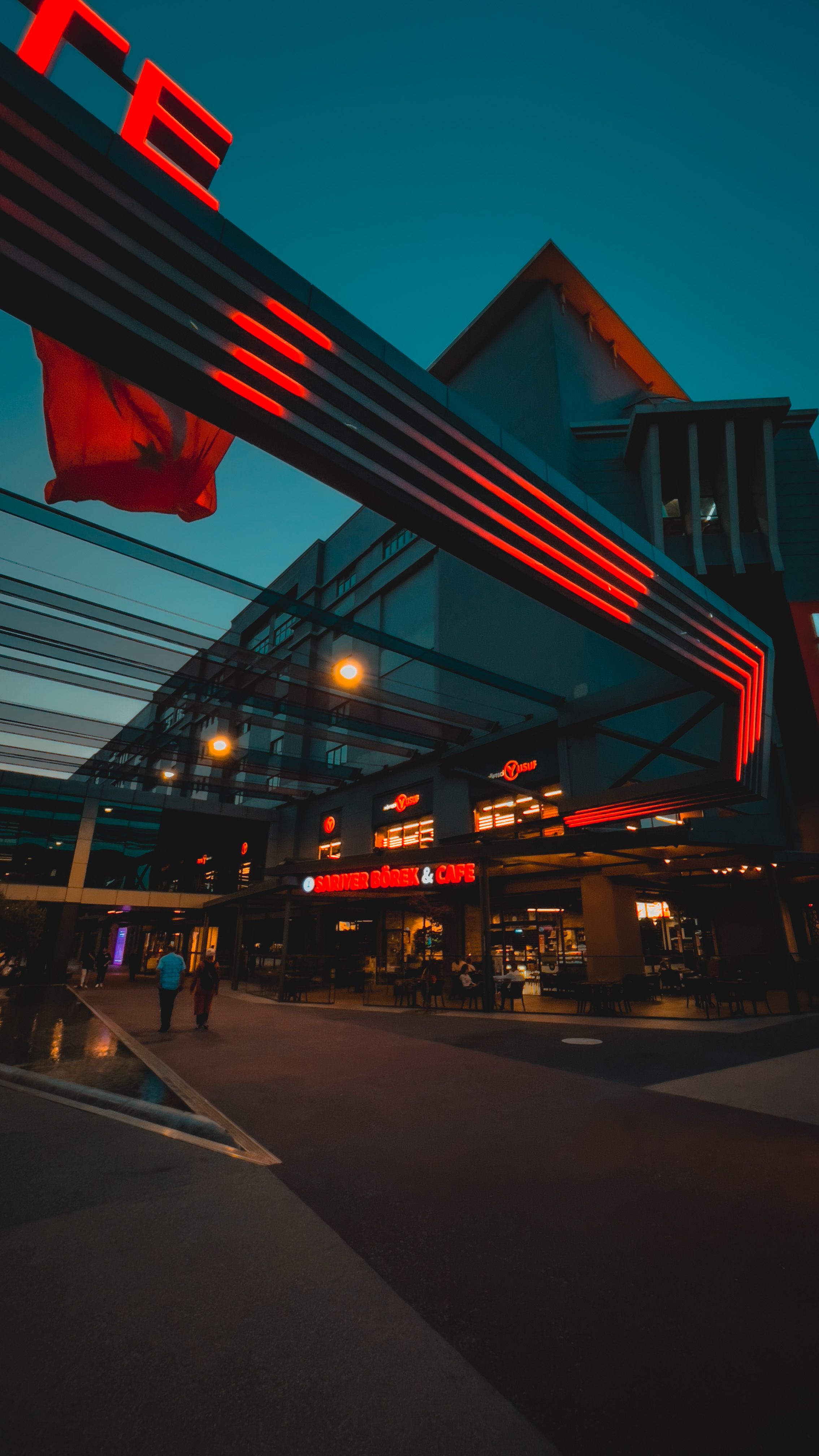 Illuminated Building During Night Time · Free Stock Photo