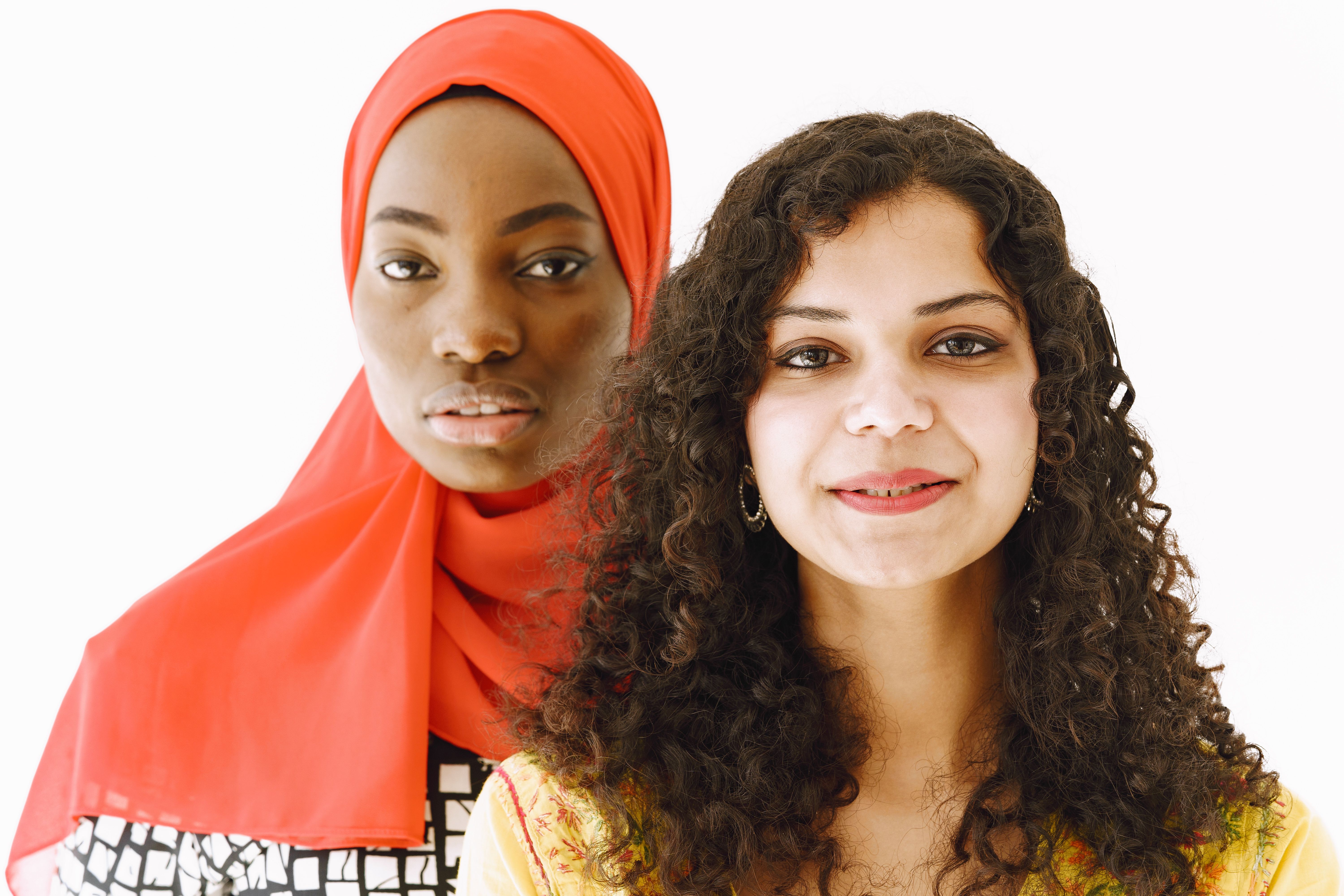Young Women From Different Cultures Wearing Their Traditional Clothing ...