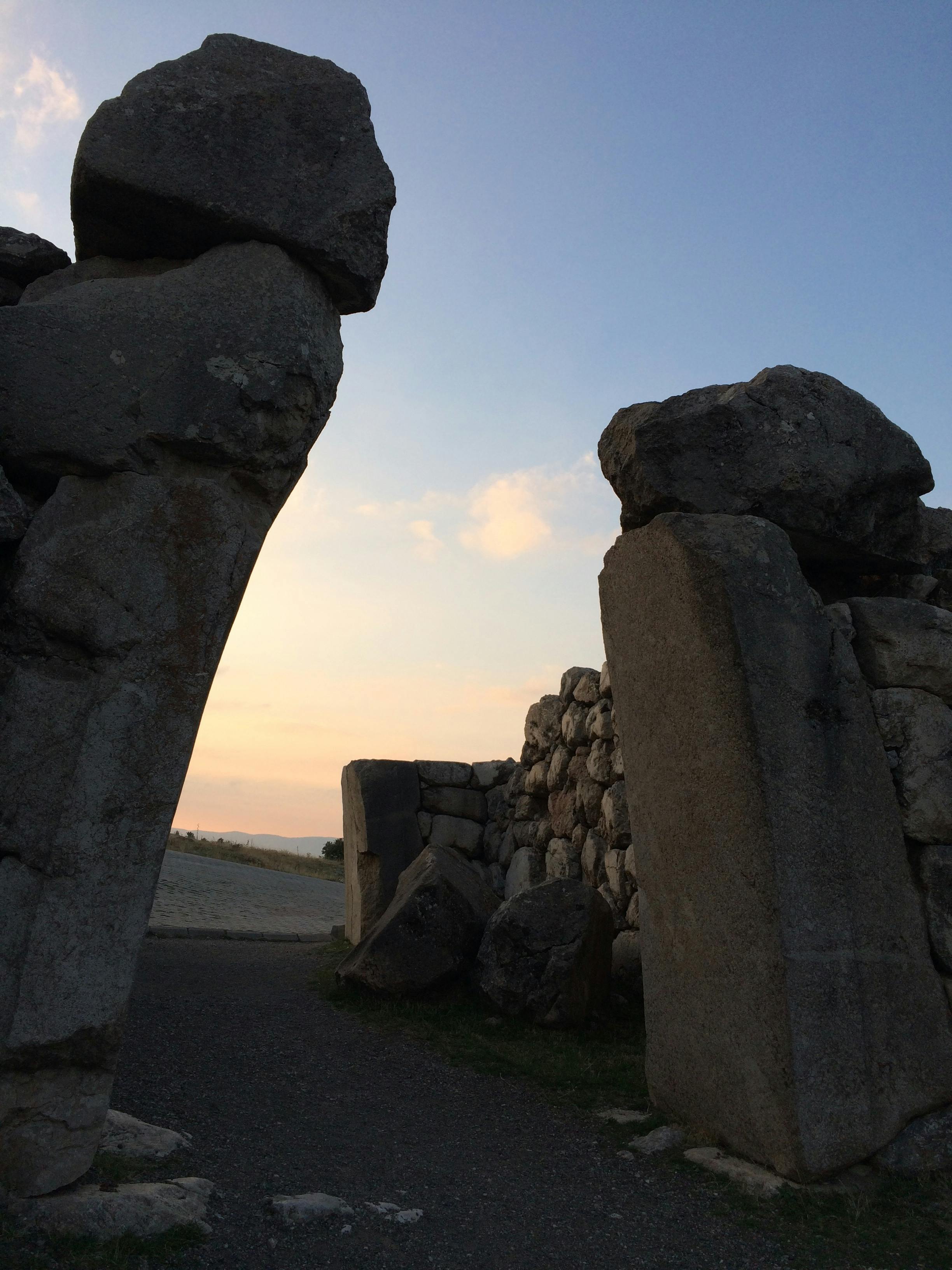 Stone Structures at Dawn · Free Stock Photo