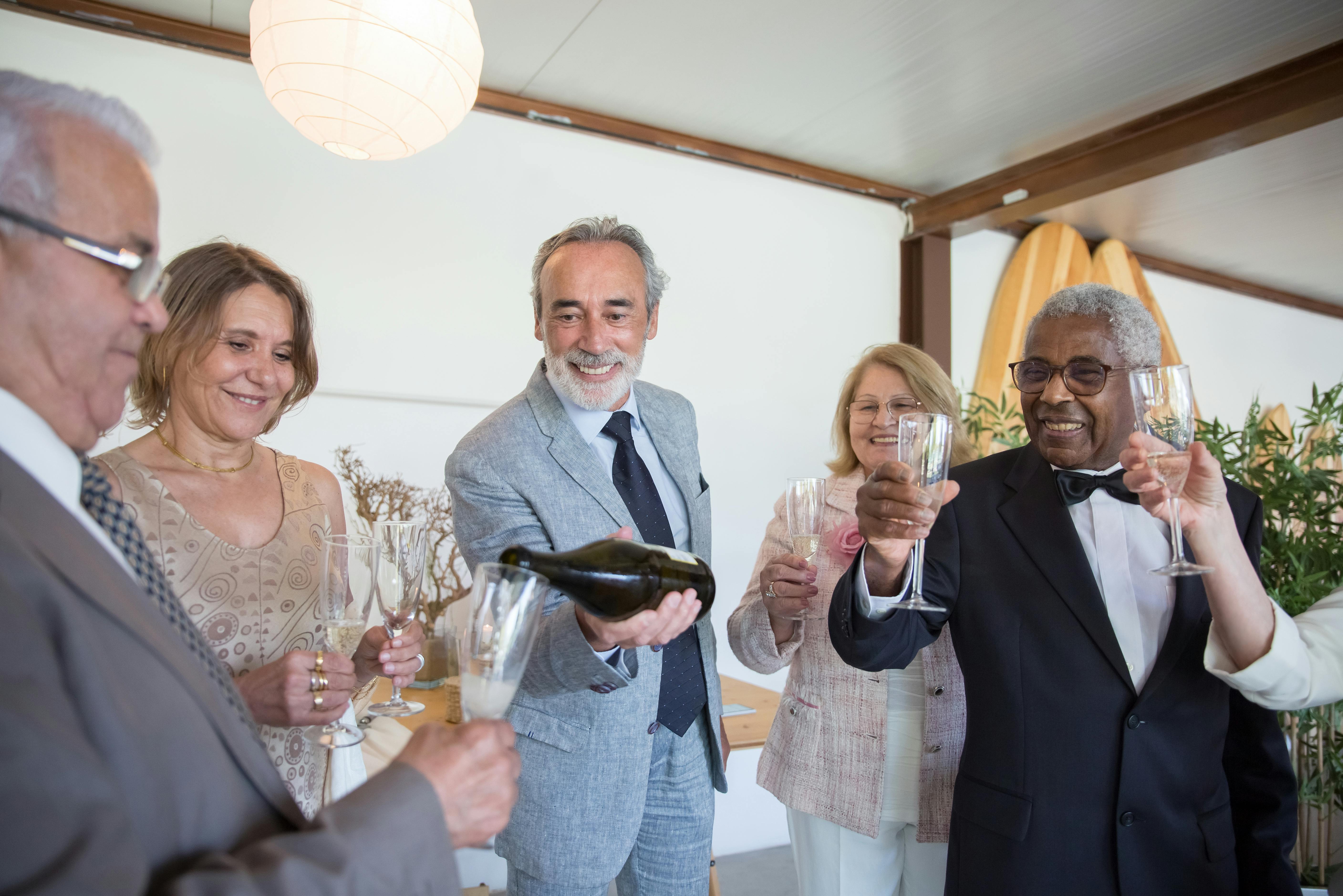 Elderly People Celebrating a Party · Free Stock Photo