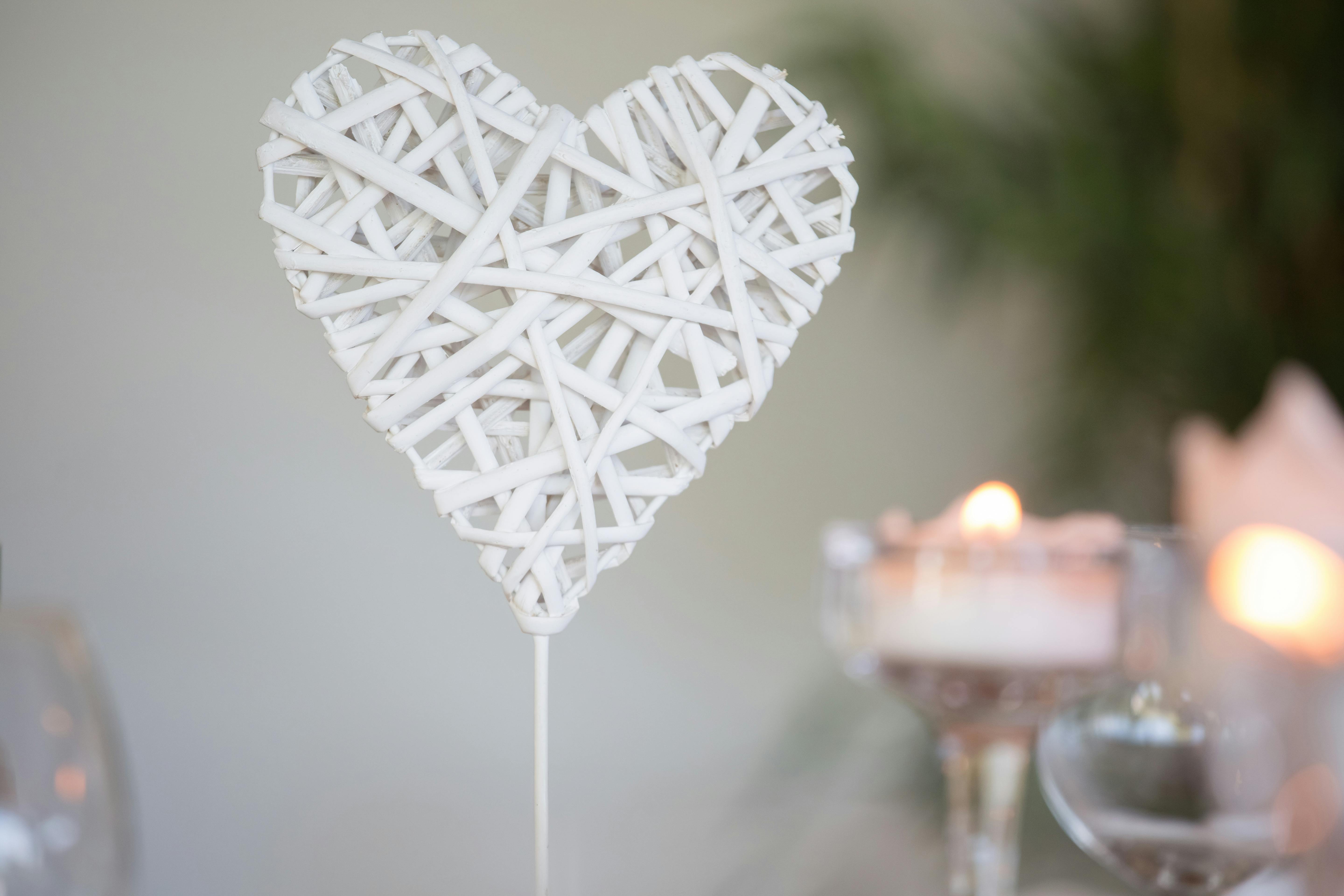 Close-Up Photo of a Heart Shaped Decor · Free Stock Photo