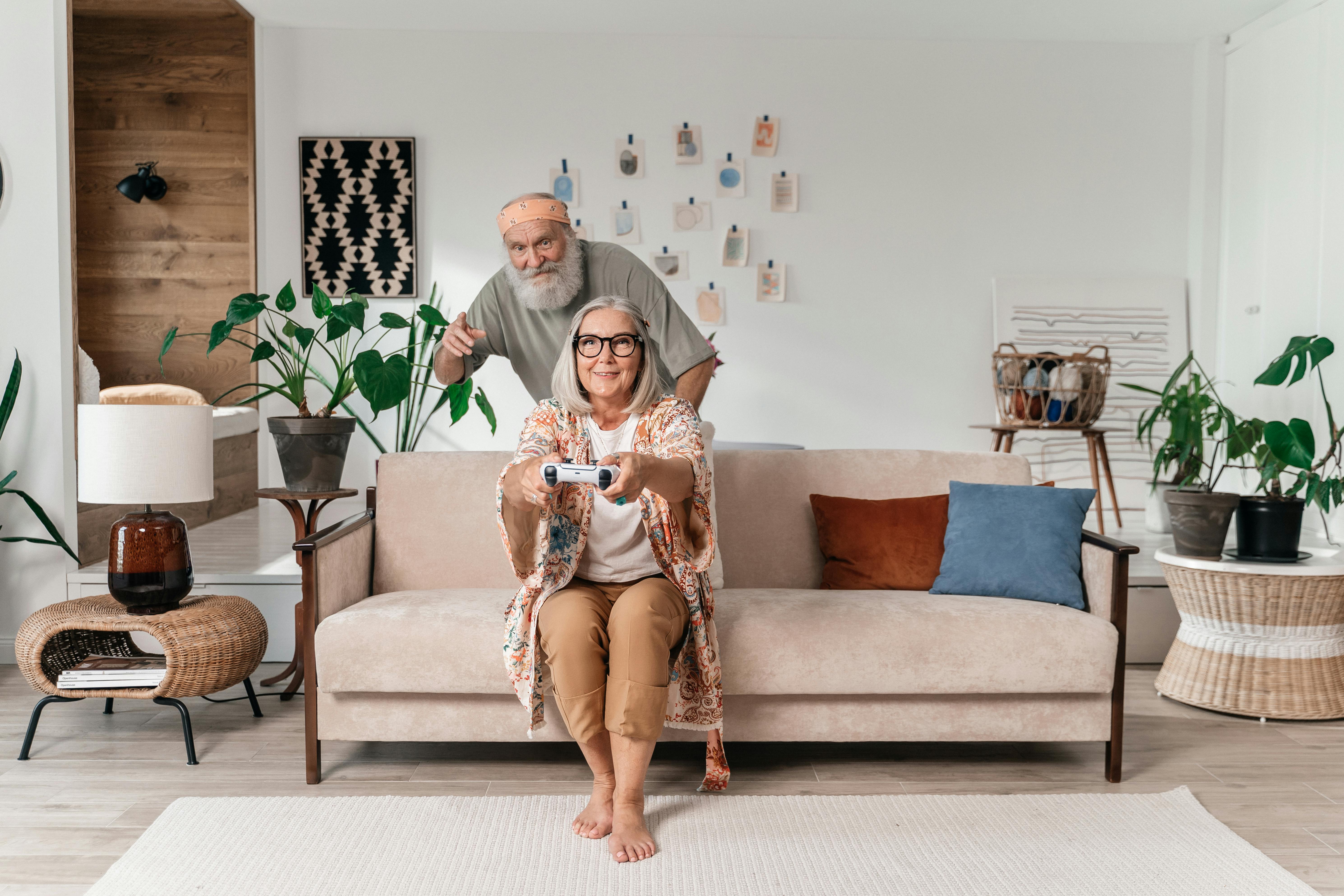 People Relaxing at Home · Free Stock Photo