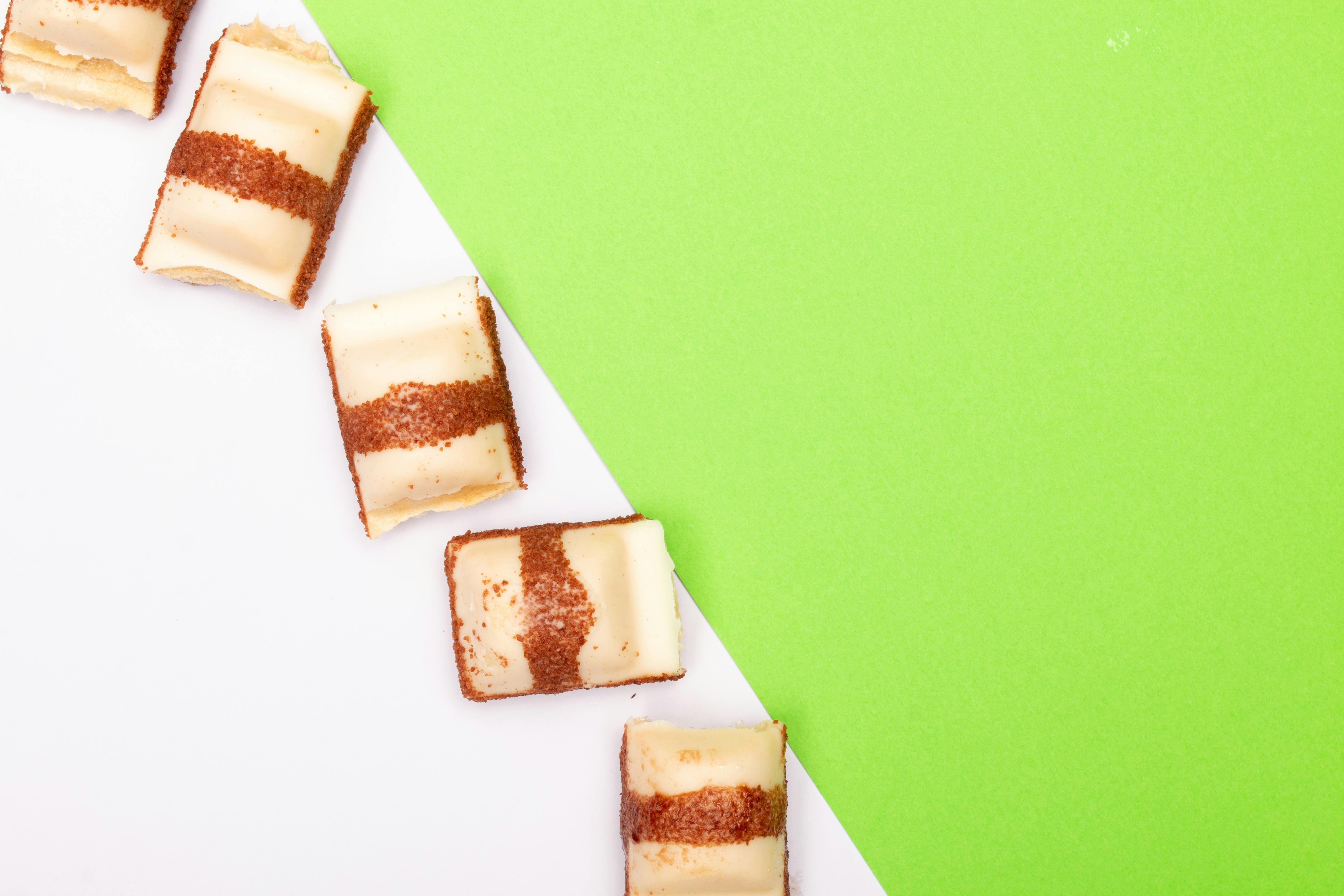 Snack Bars on White Surface · Free Stock Photo