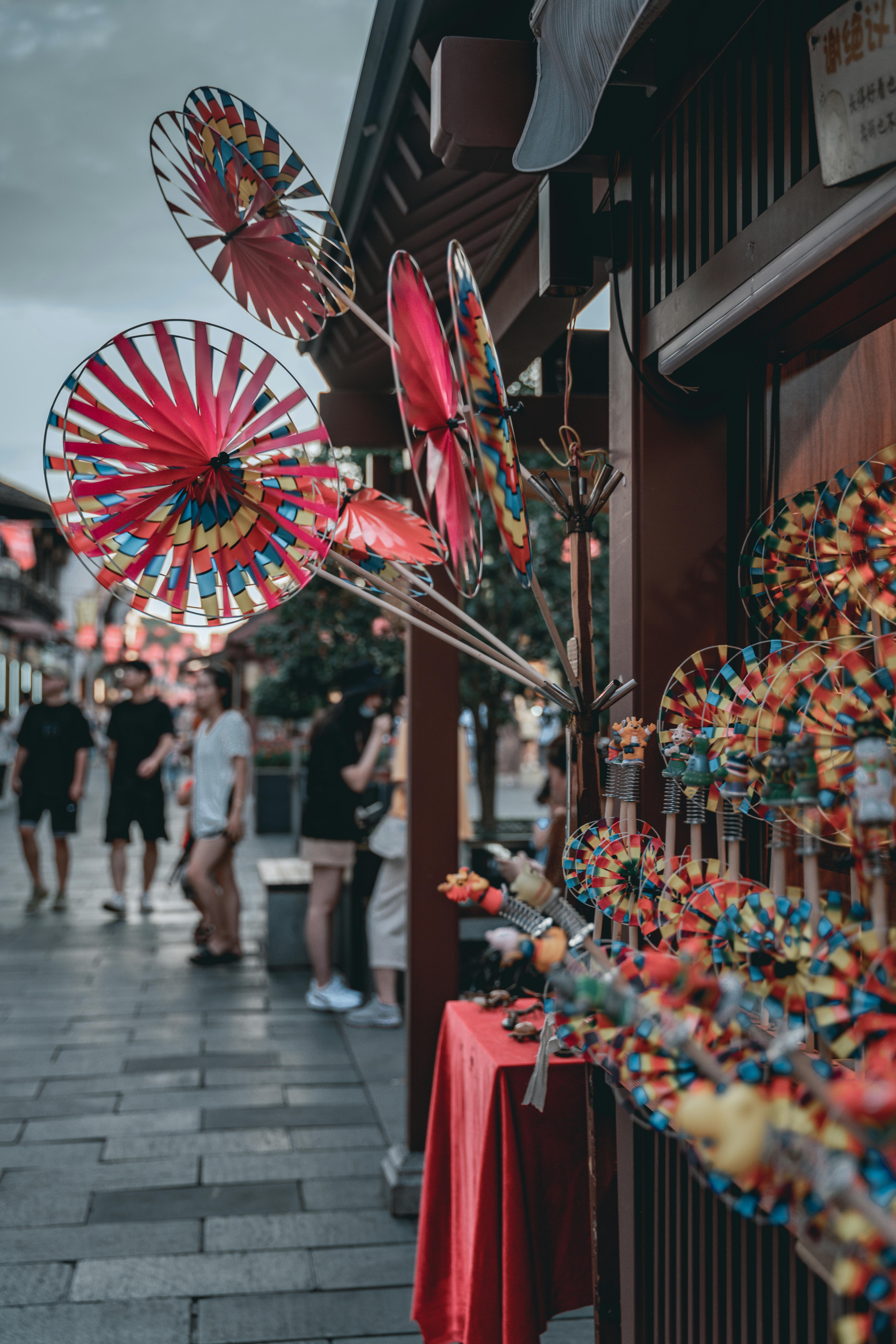 Colorful Stall at Festival · Free Stock Photo