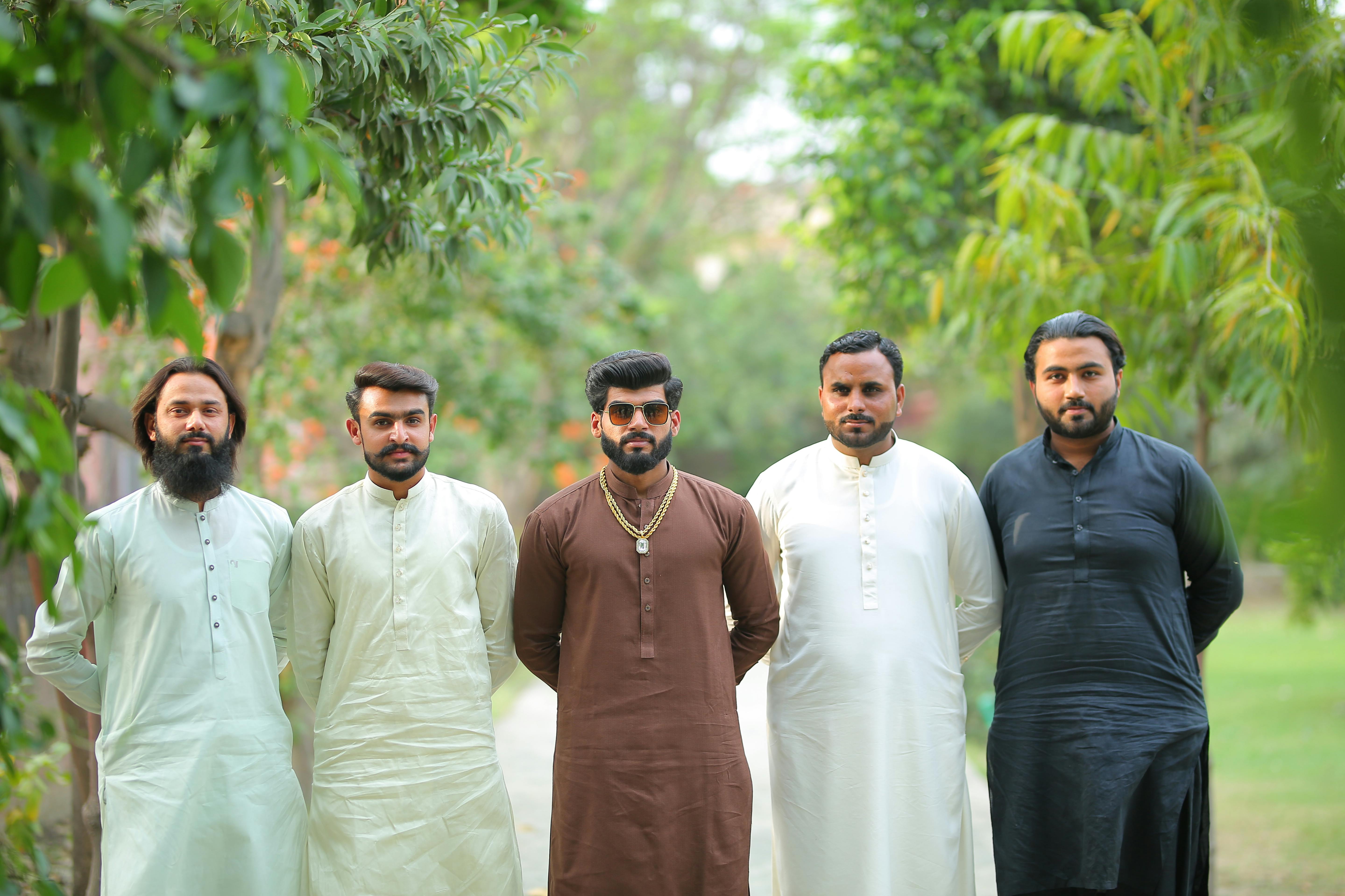 Group of Men Wearing Traditional Clothing · Free Stock Photo