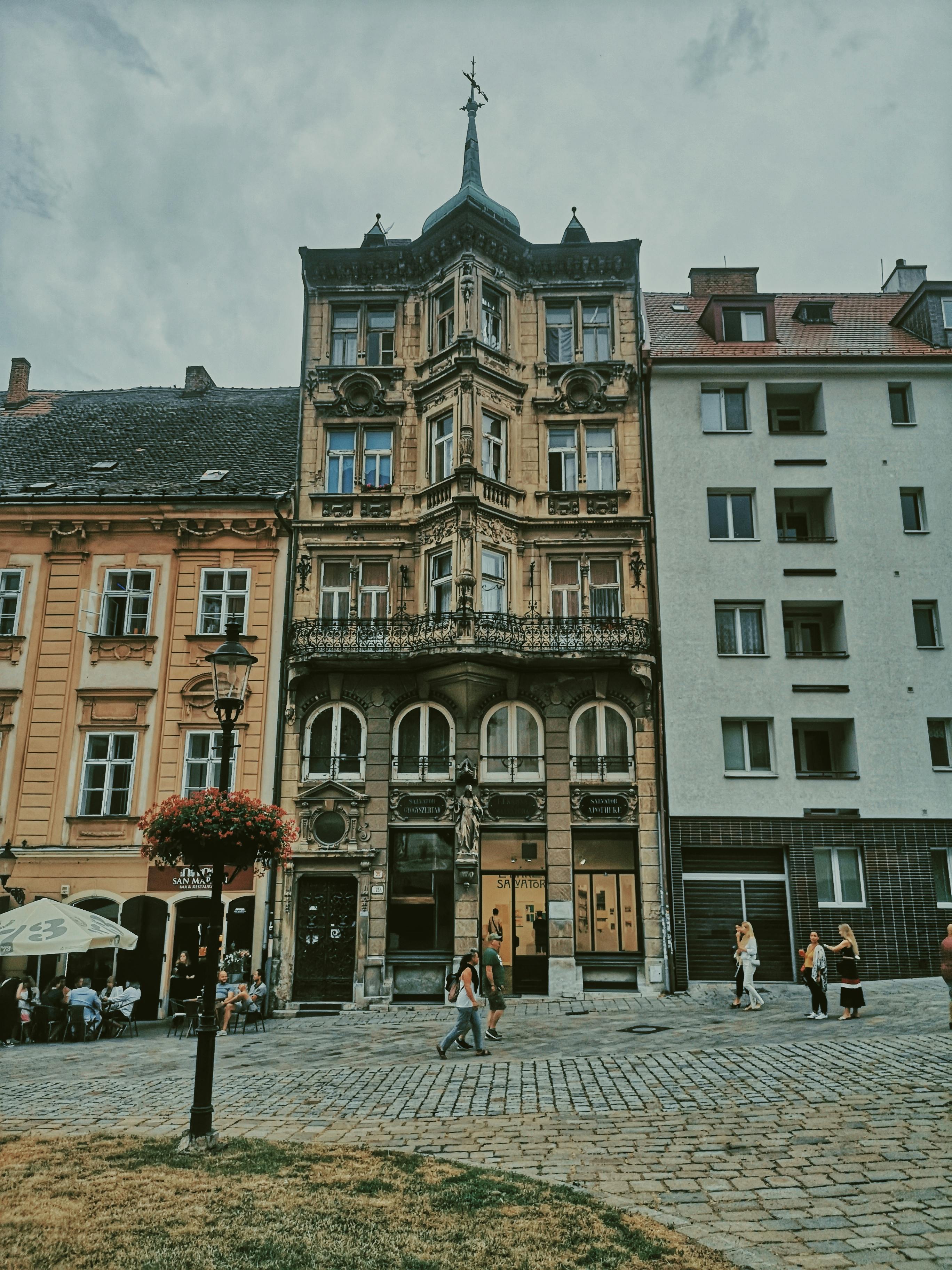 Yellow Residential Building · Free Stock Photo