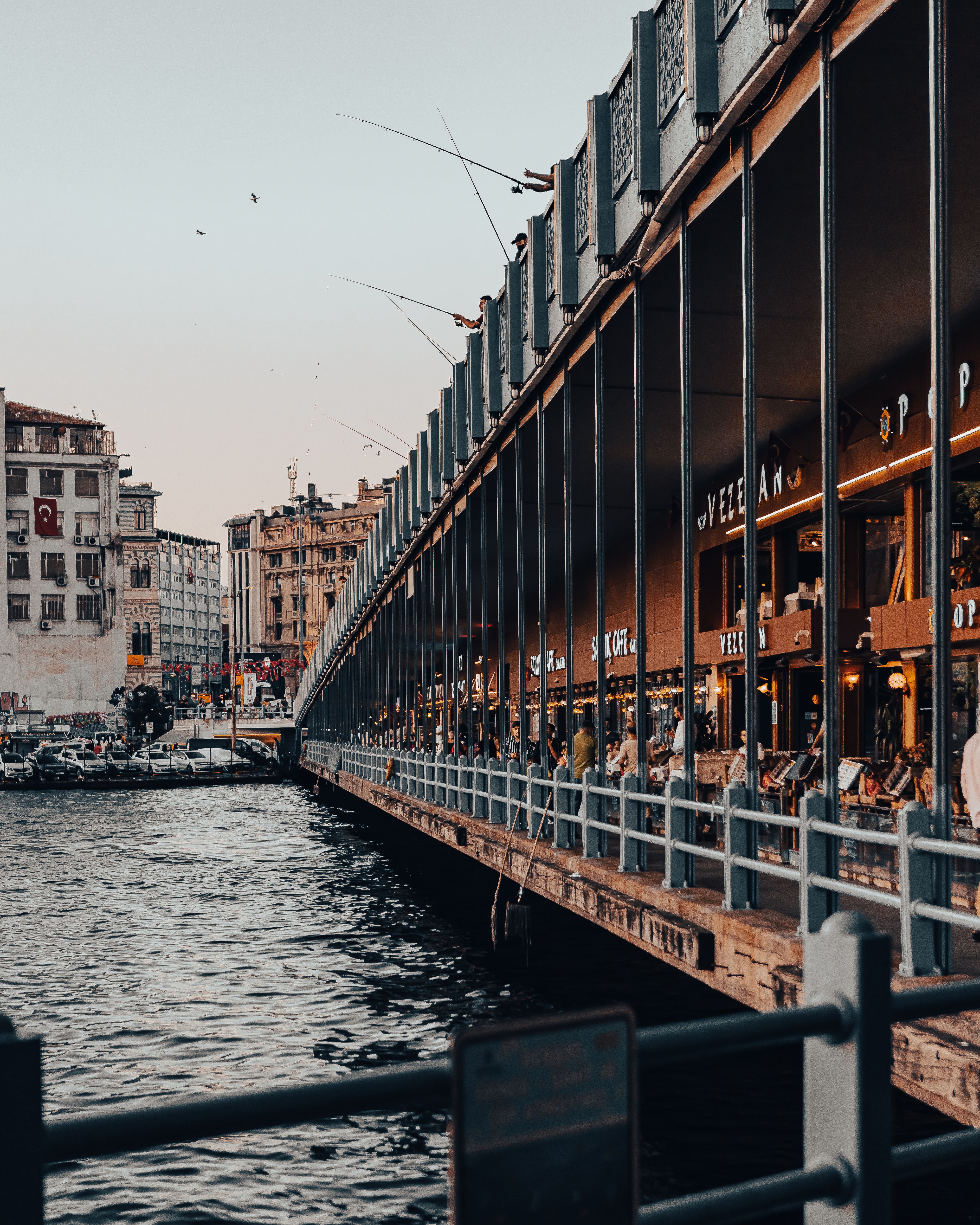 Restaurants Along the River · Free Stock Photo