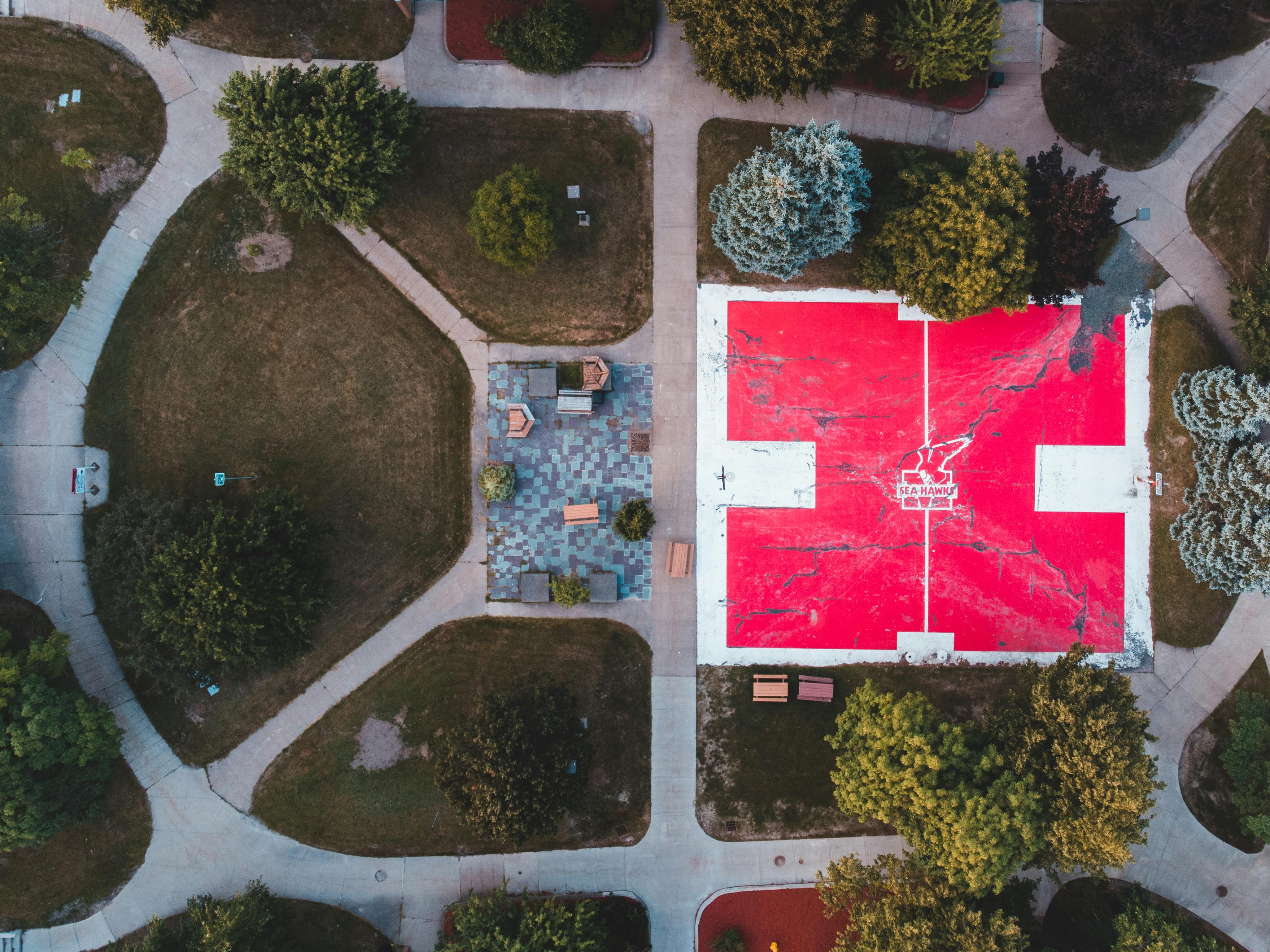 Outdoor City Recreation Area with Park · Free Stock Photo